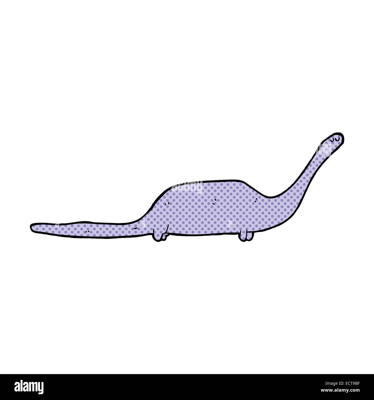 retro comic book style cartoon dinosaur Stock Vector Image & Art - Alamy