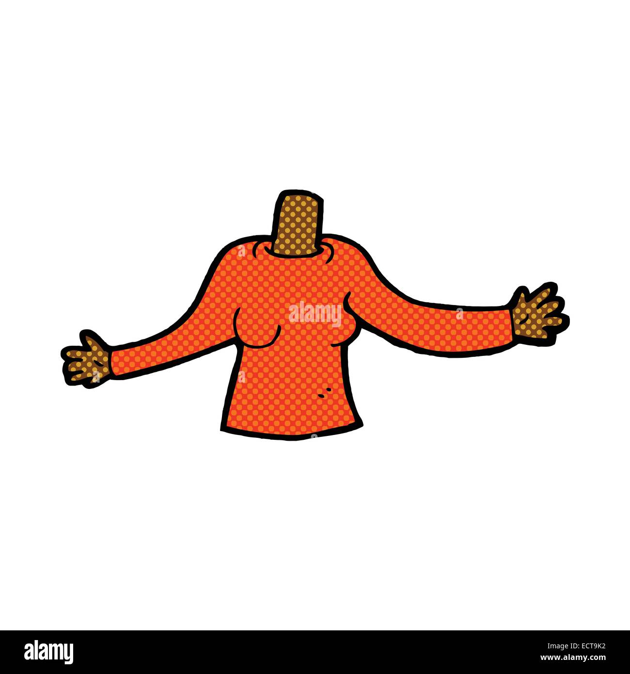 retro comic book style cartoon body (mix and match retro comic book ...