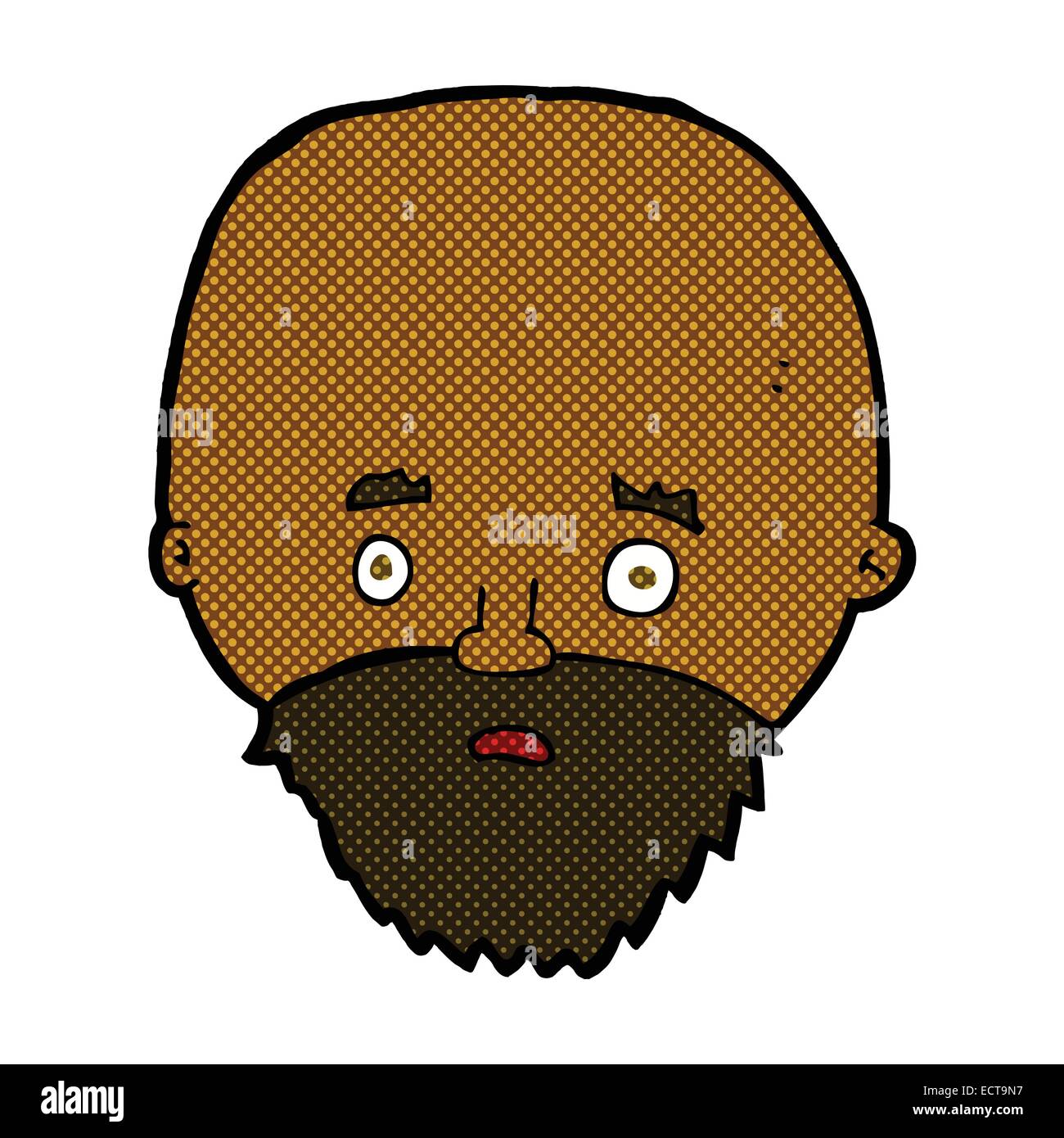 Cartoon shocked man book hi-res stock photography and images - Alamy