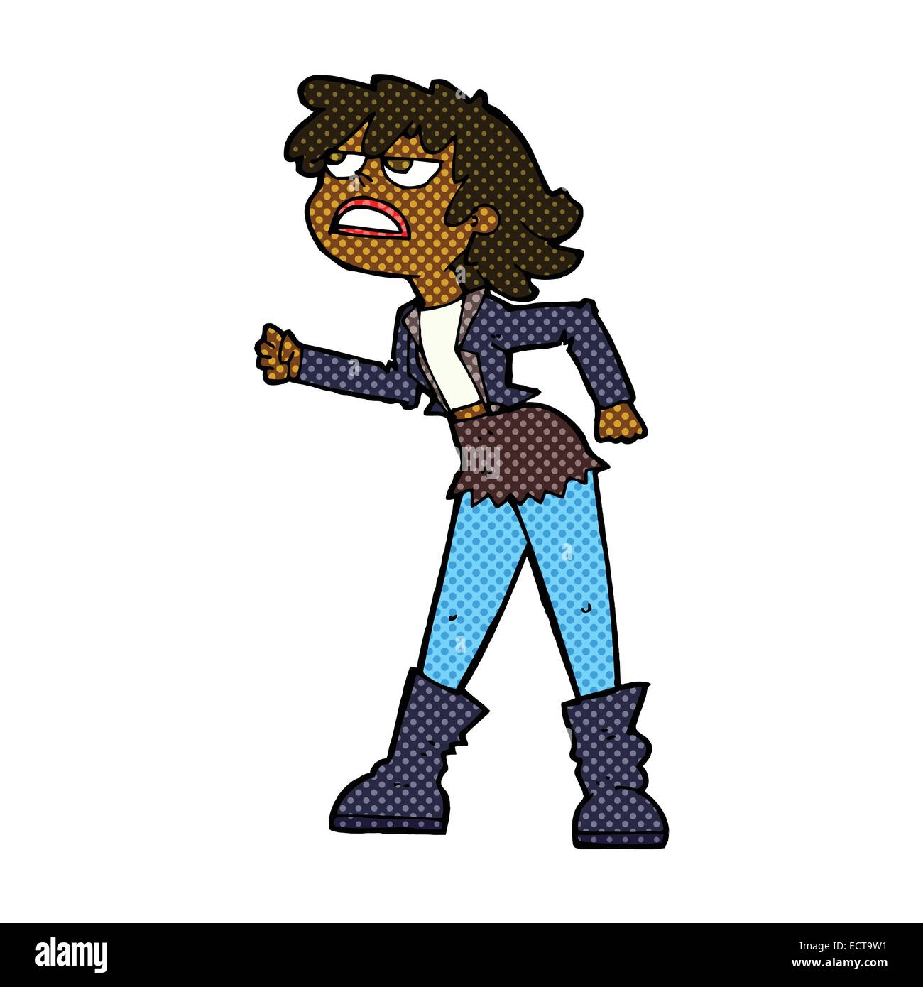 Silly biker Stock Vector Images - Alamy