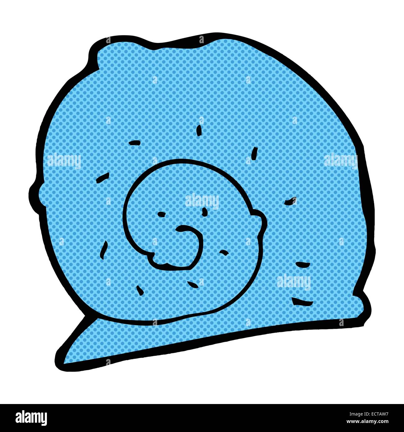 retro comic book style cartoon snail shell Stock Vector Image & Art - Alamy