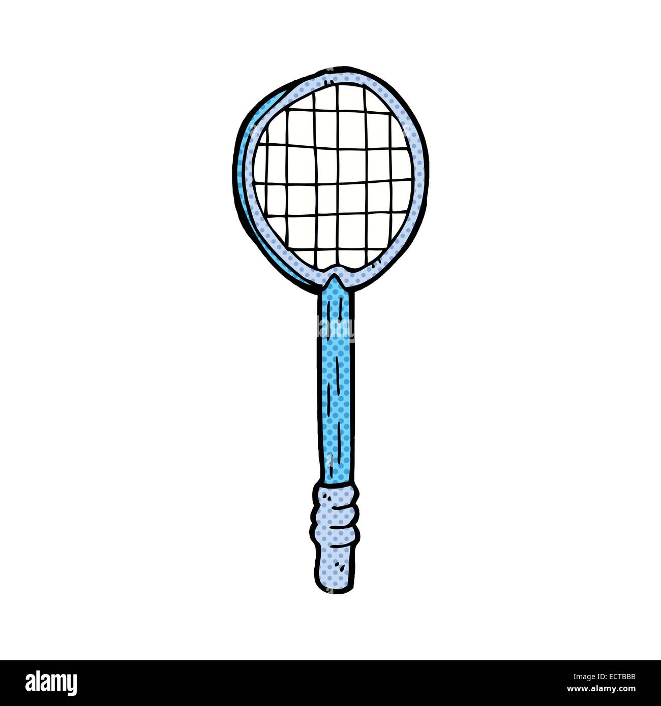 Cartoon old tennis racket hi-res stock photography and images - Alamy