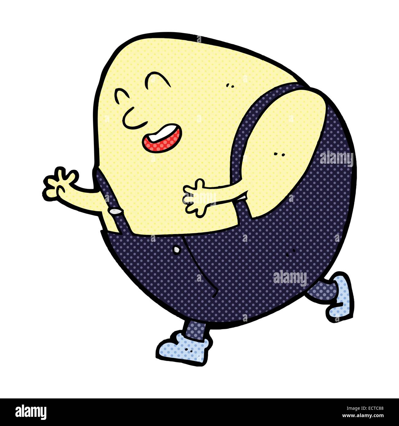 Cartoon humpty dumpty egg character hi-res stock photography and images ...