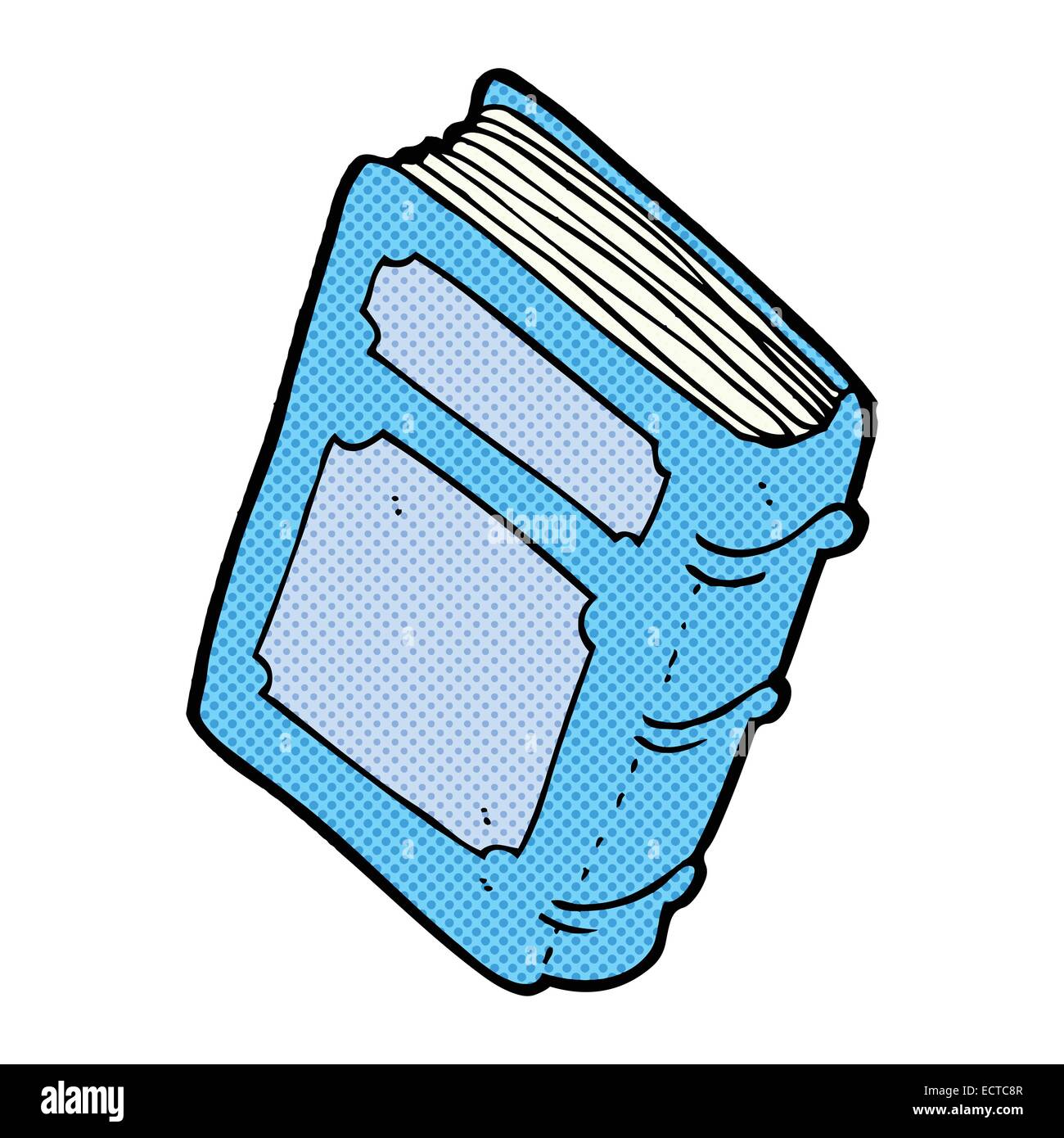 retro comic book style cartoon old book Stock Vector Image & Art - Alamy