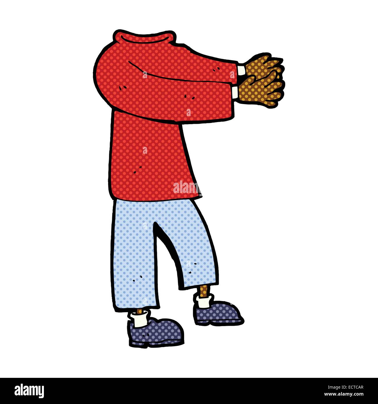 Cartoon headless body Cut Out Stock Images & Pictures - Alamy