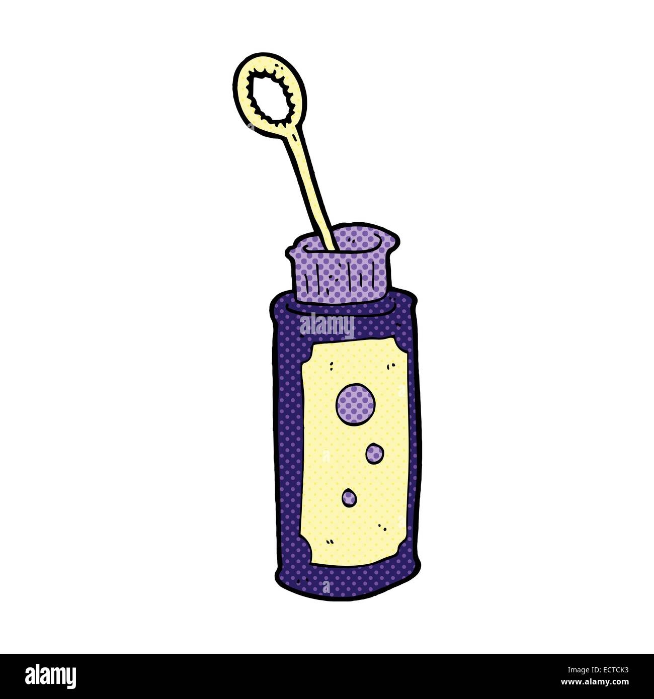 Cartoon bubble blower Cut Out Stock Images & Pictures - Alamy