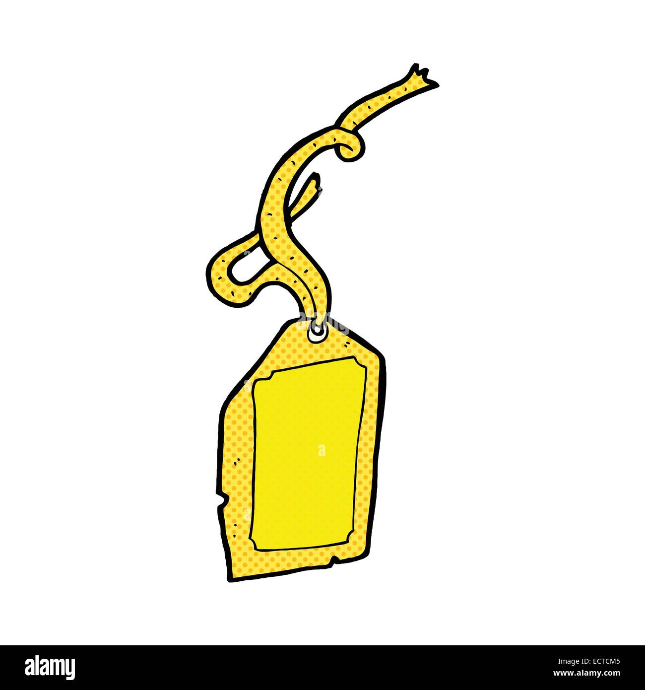retro comic book style cartoon luggage tag Stock Vector Image & Art - Alamy