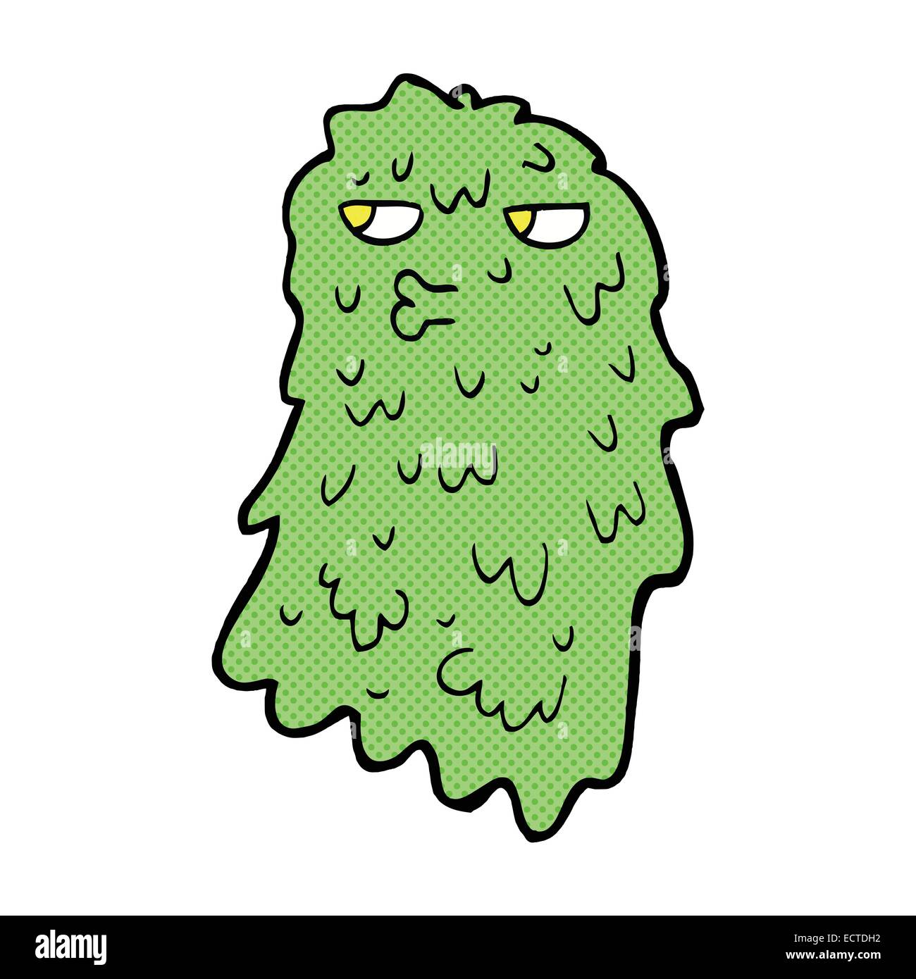 retro comic book style cartoon gross ghost Stock Vector Image & Art - Alamy