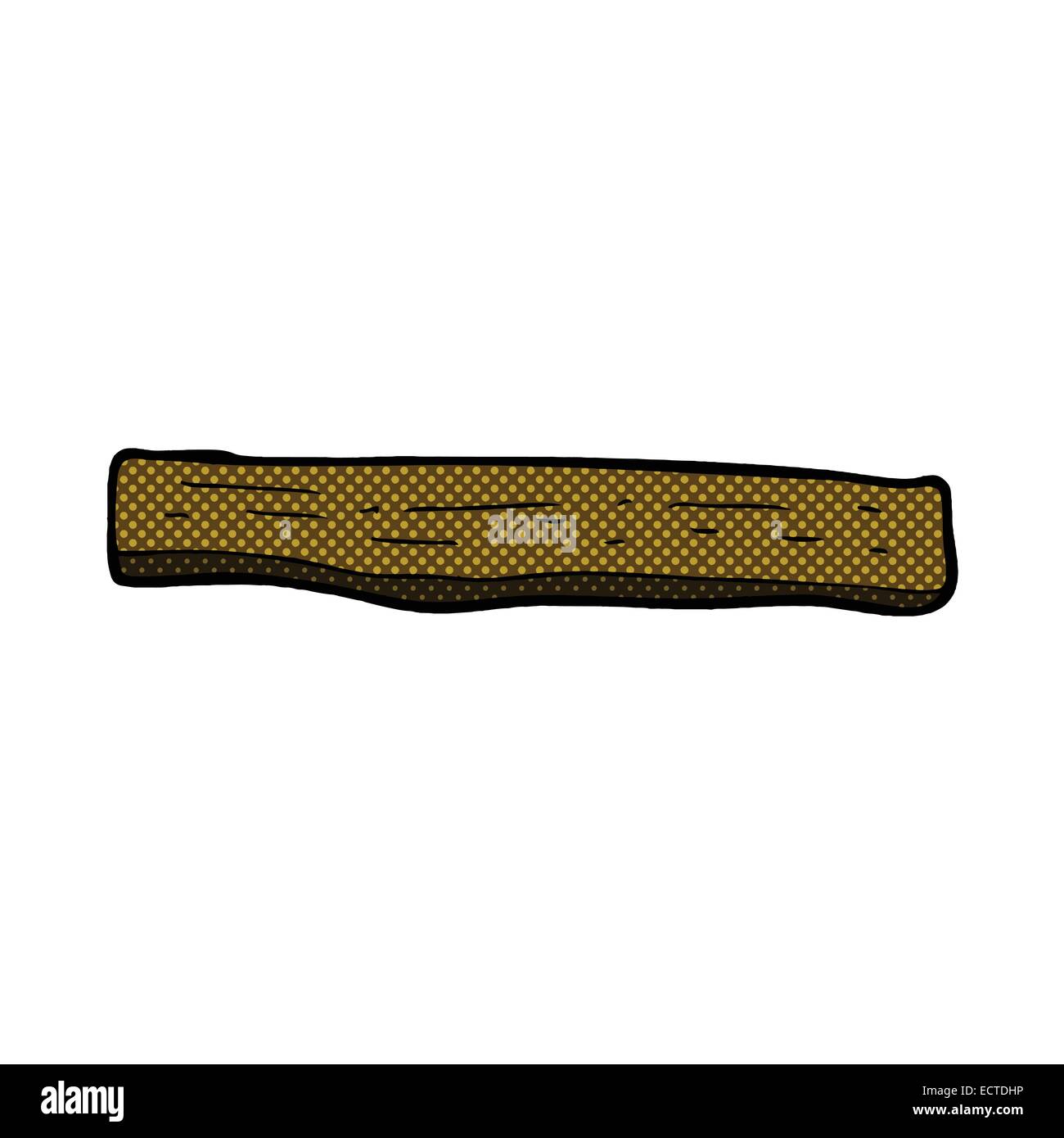 retro comic book style cartoon wood post Stock Vector Image & Art - Alamy