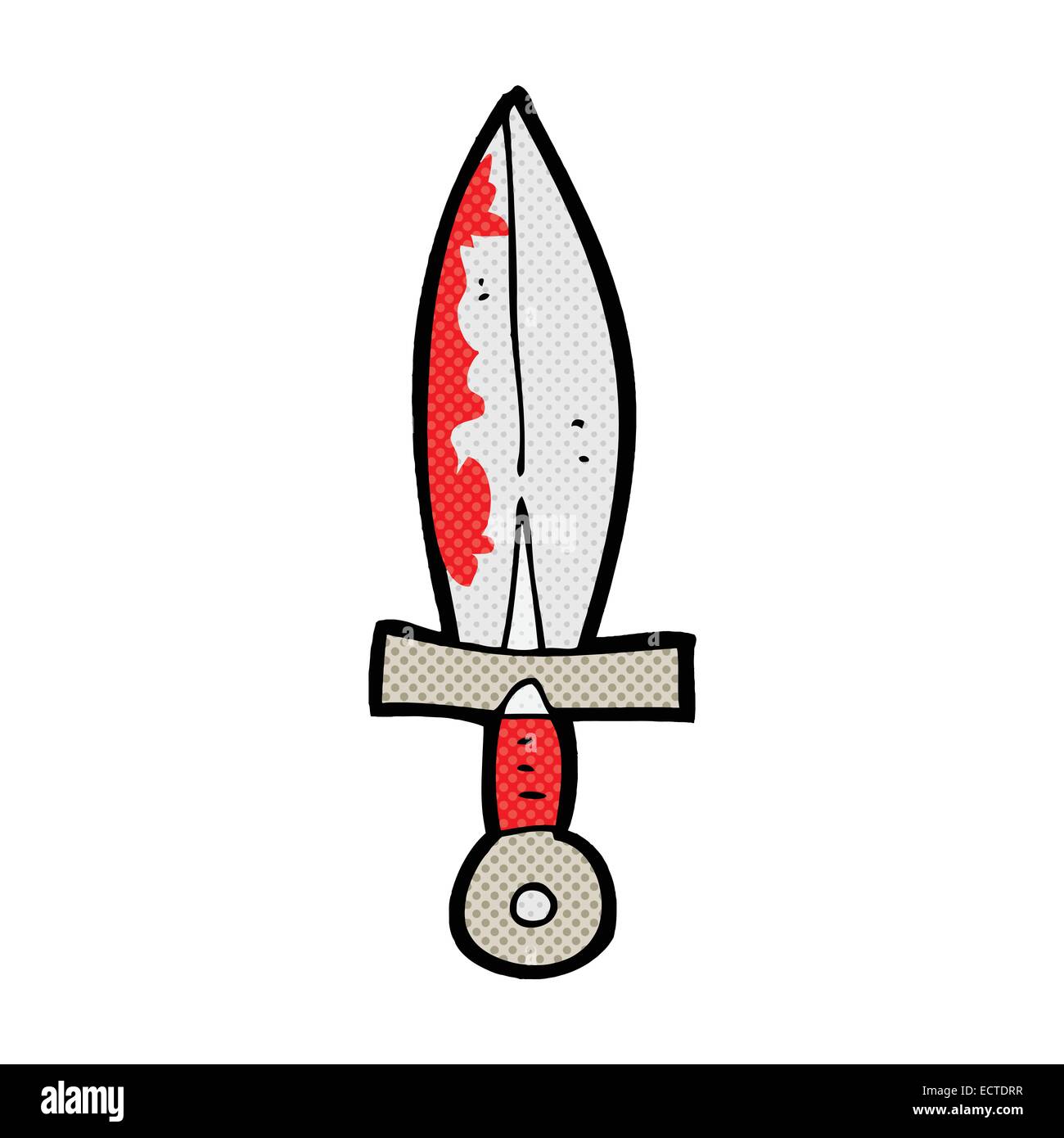 Bloody dagger drawing hi-res stock photography and images - Alamy