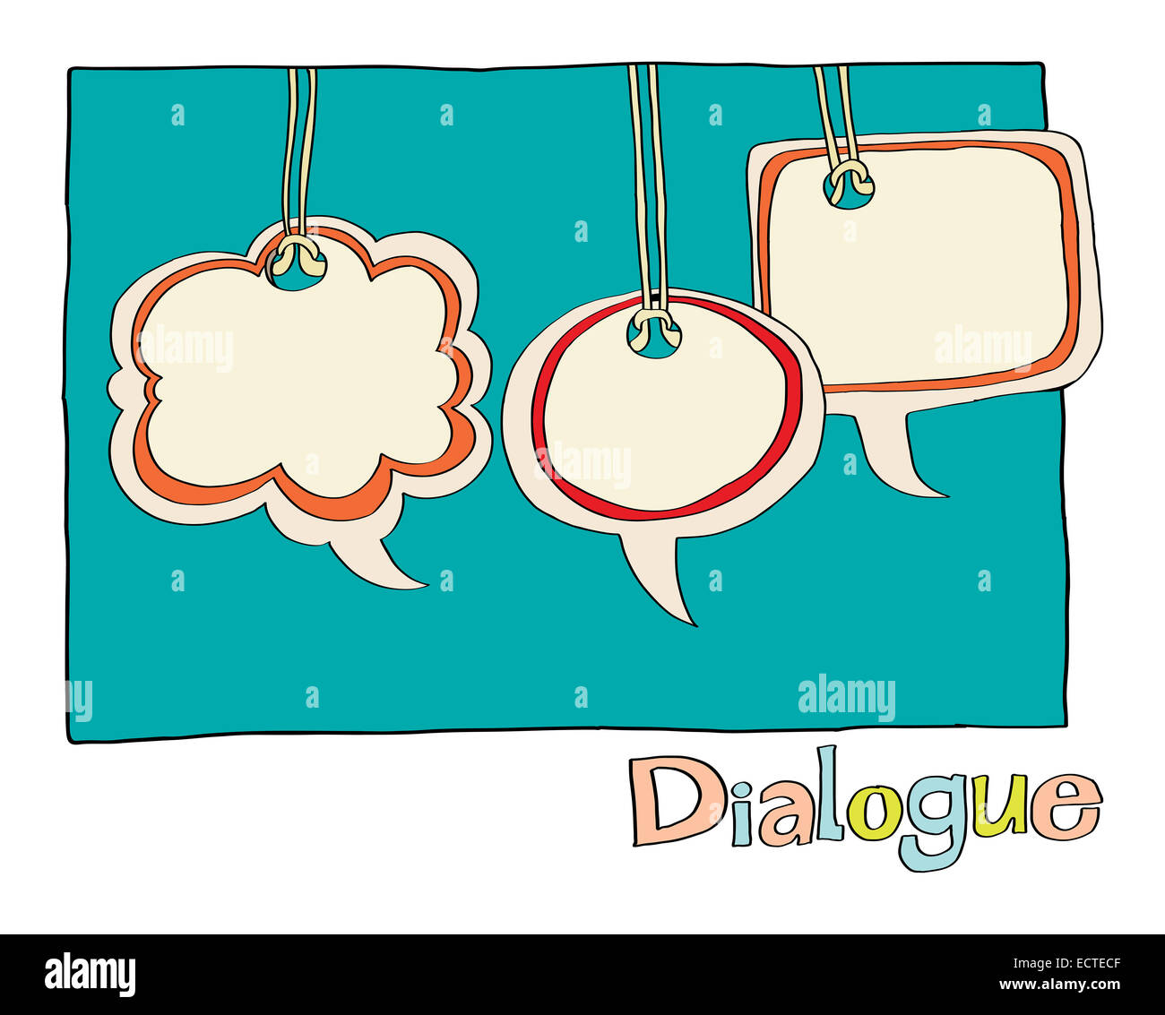 Speech cloud hi-res stock photography and images - Alamy