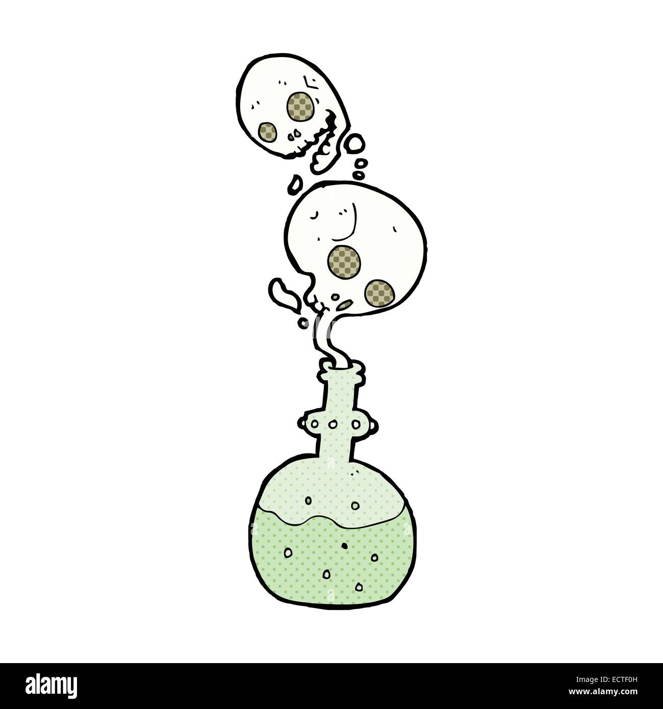 retro comic book style cartoon potion Stock Vector Image & Art - Alamy