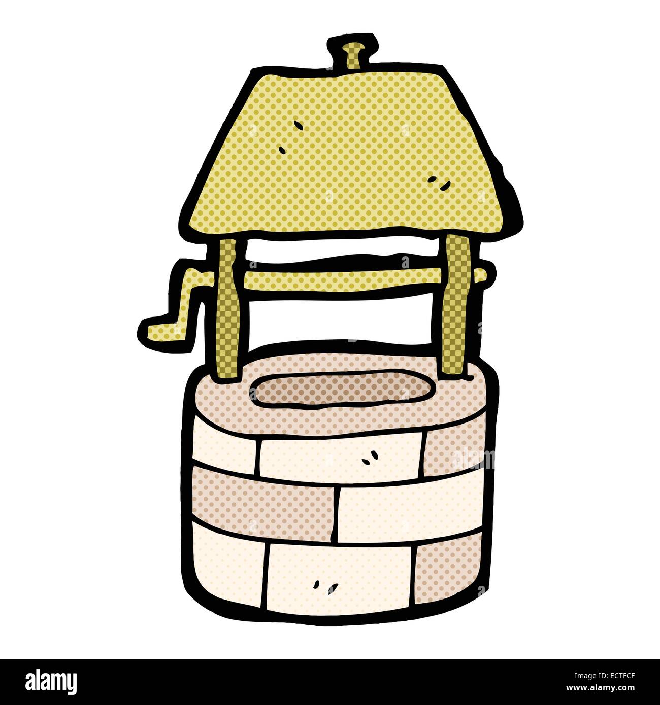 Cartoon wishing well Cut Out Stock Images & Pictures - Alamy