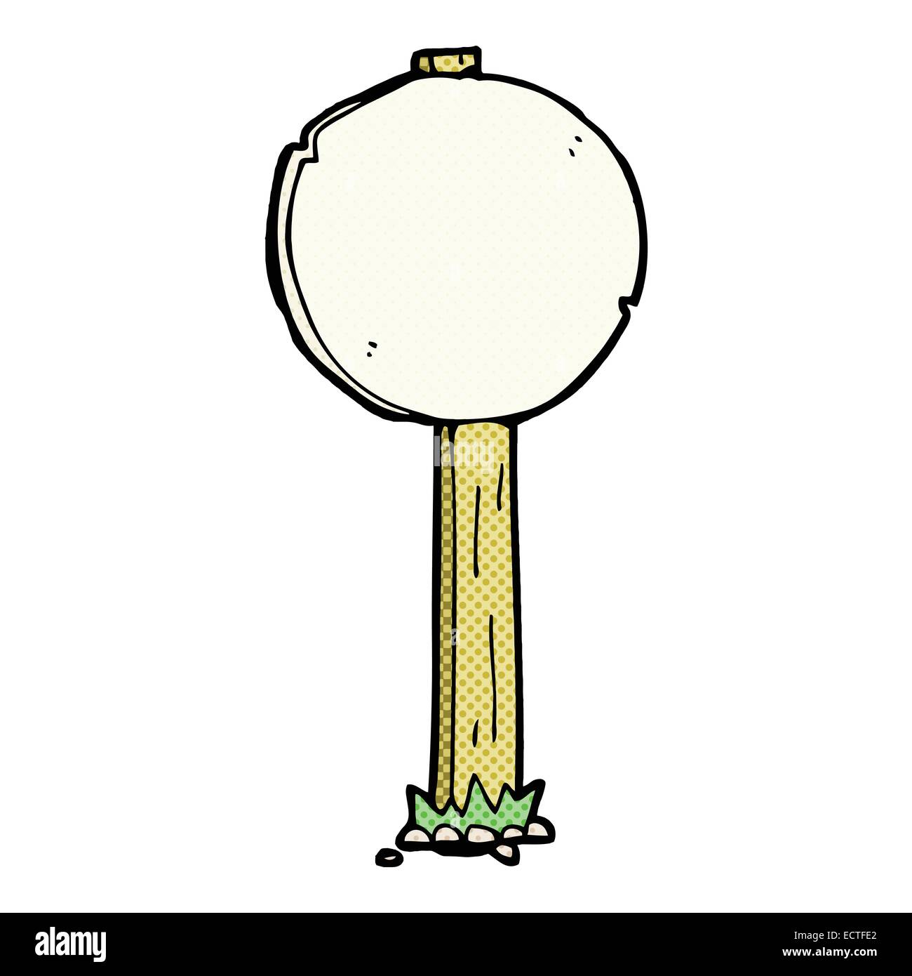 retro comic book style cartoon sign post Stock Vector Image & Art - Alamy