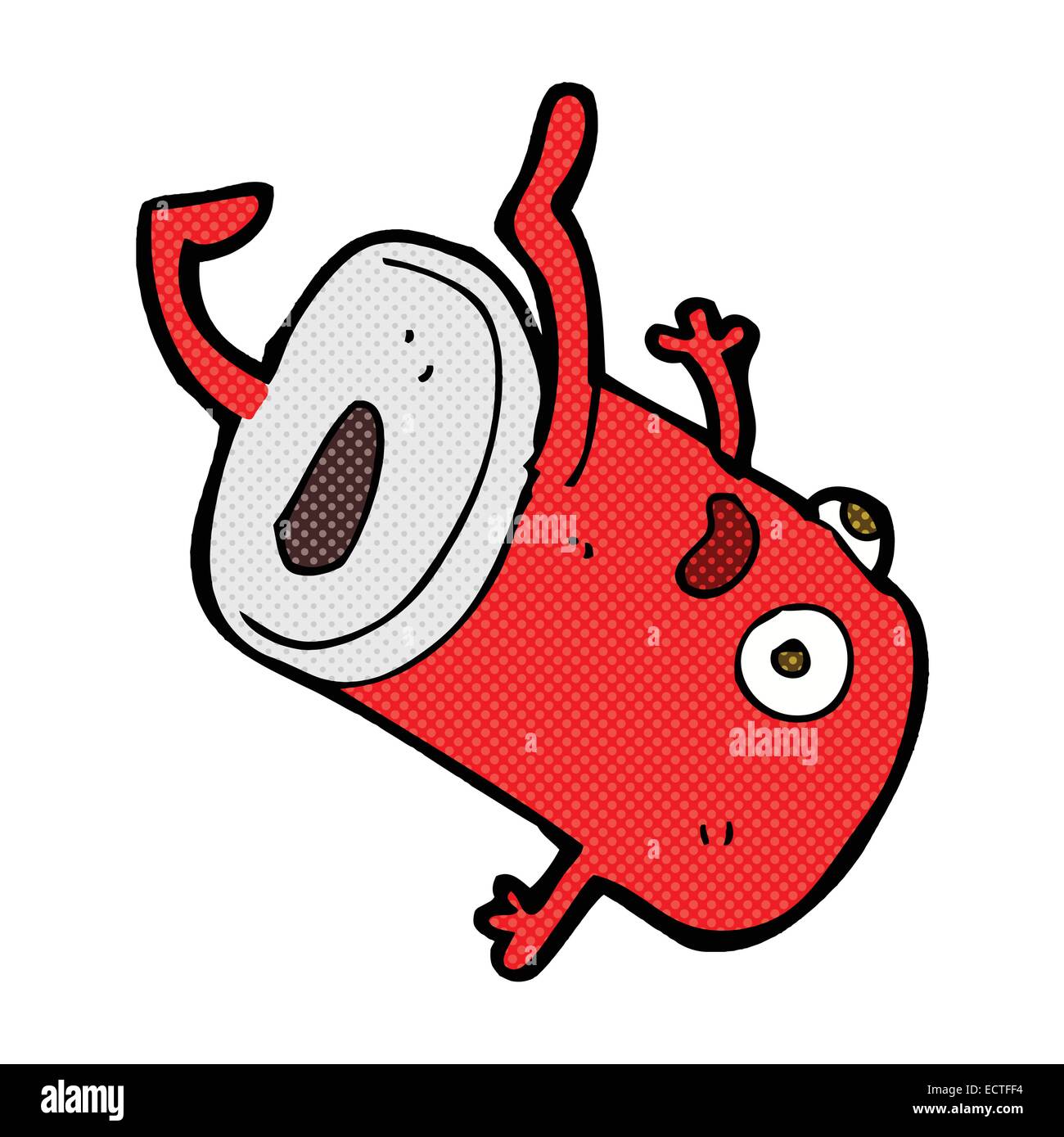 retro comic book style cartoon old drinks can Stock Vector Image & Art ...