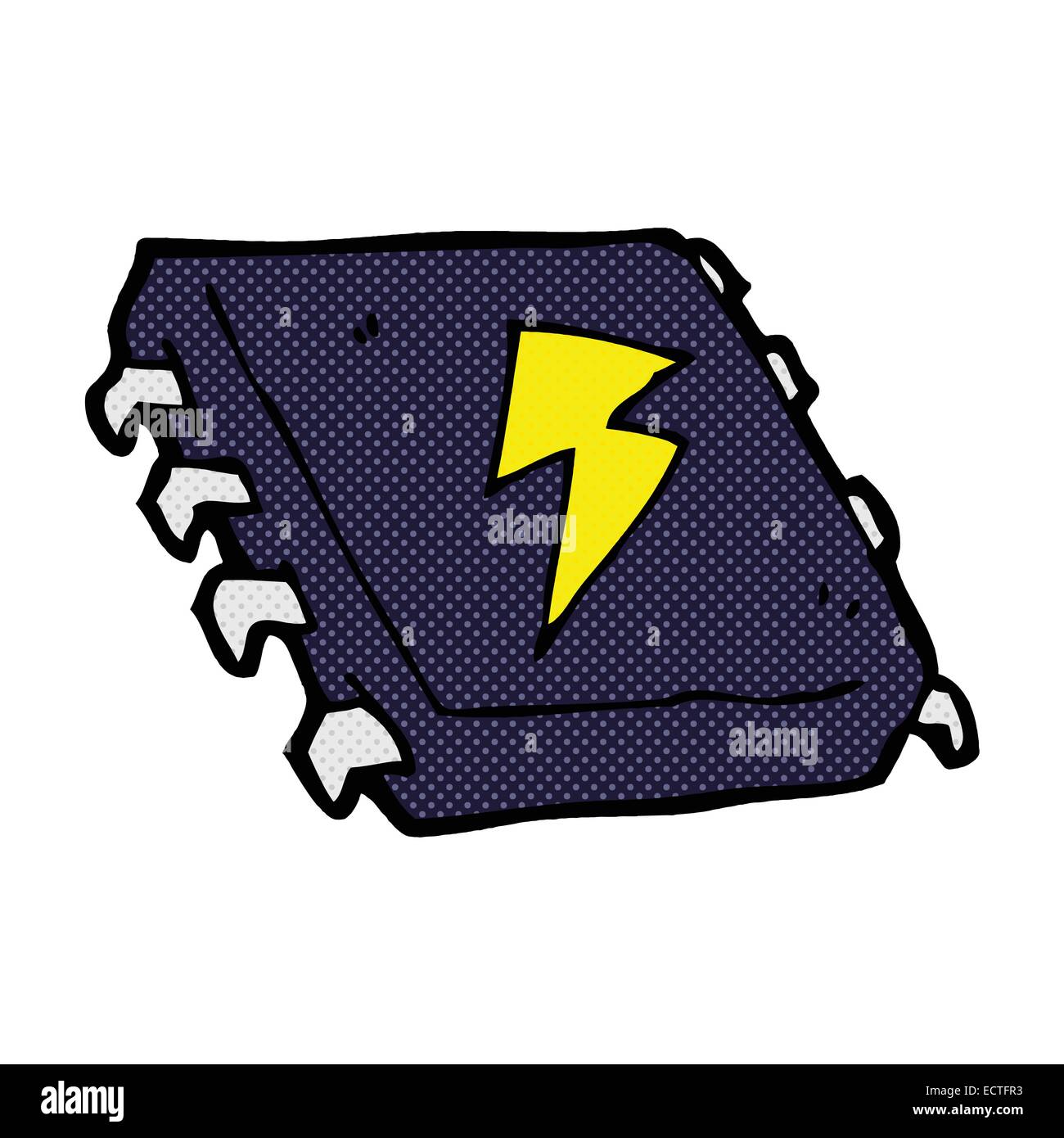 retro comic book style cartoon computer chip Stock Vector Image & Art ...