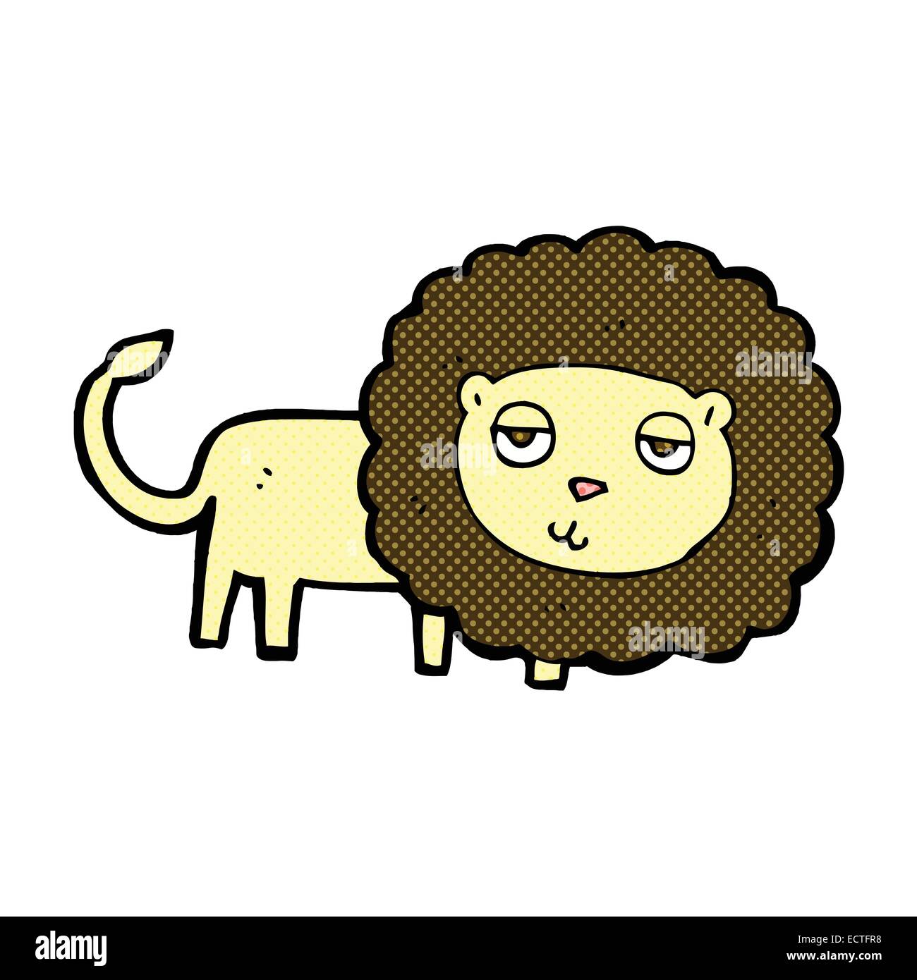 Dot to dot lion Cut Out Stock Images & Pictures - Alamy