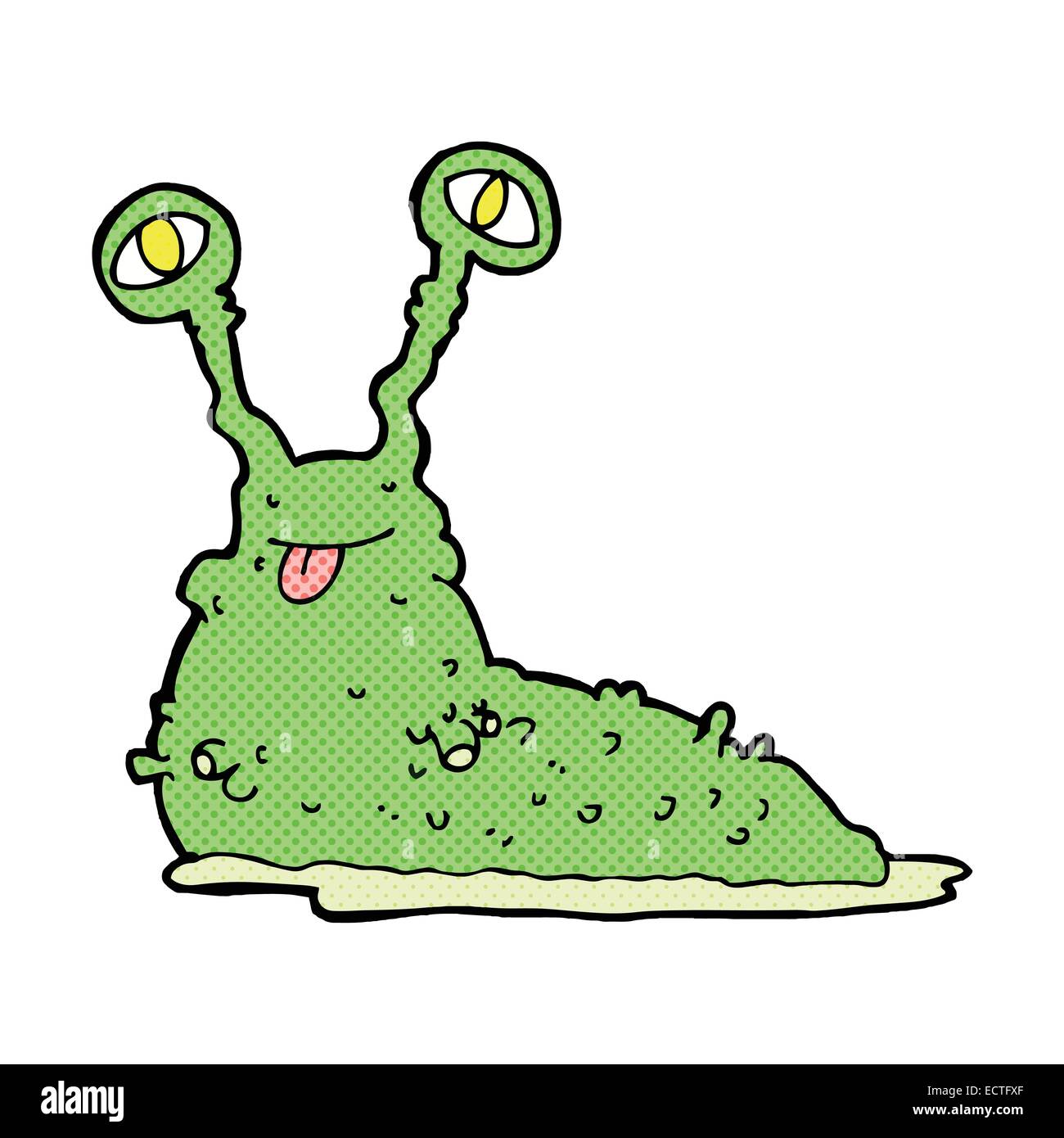 Cartoon gross slug Cut Out Stock Images & Pictures - Alamy