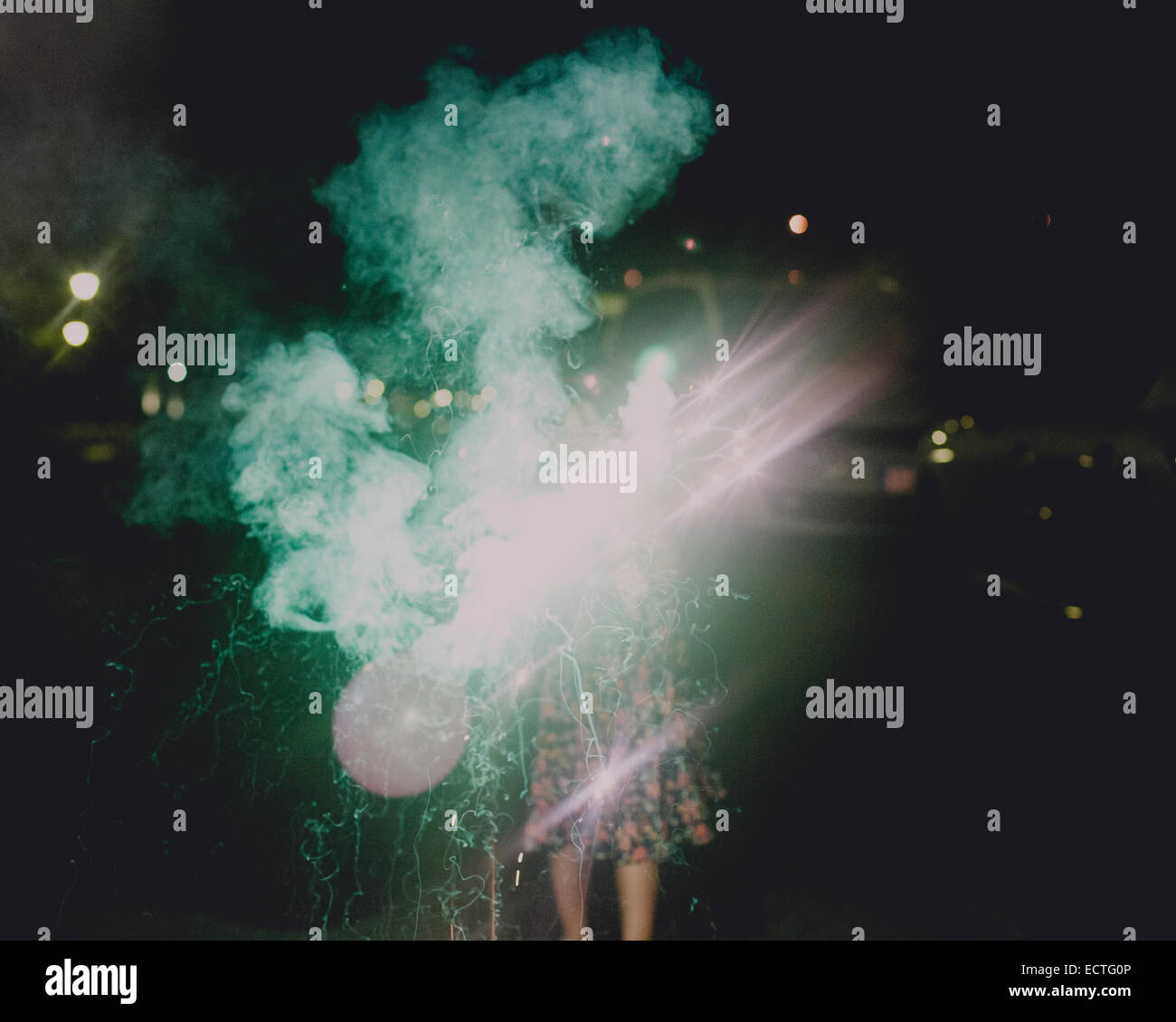 Children playing with fireworks hi-res stock photography and images - Alamy