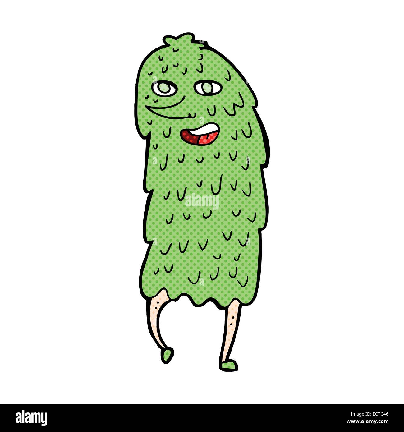 retro comic book style cartoon monster Stock Vector Image & Art - Alamy