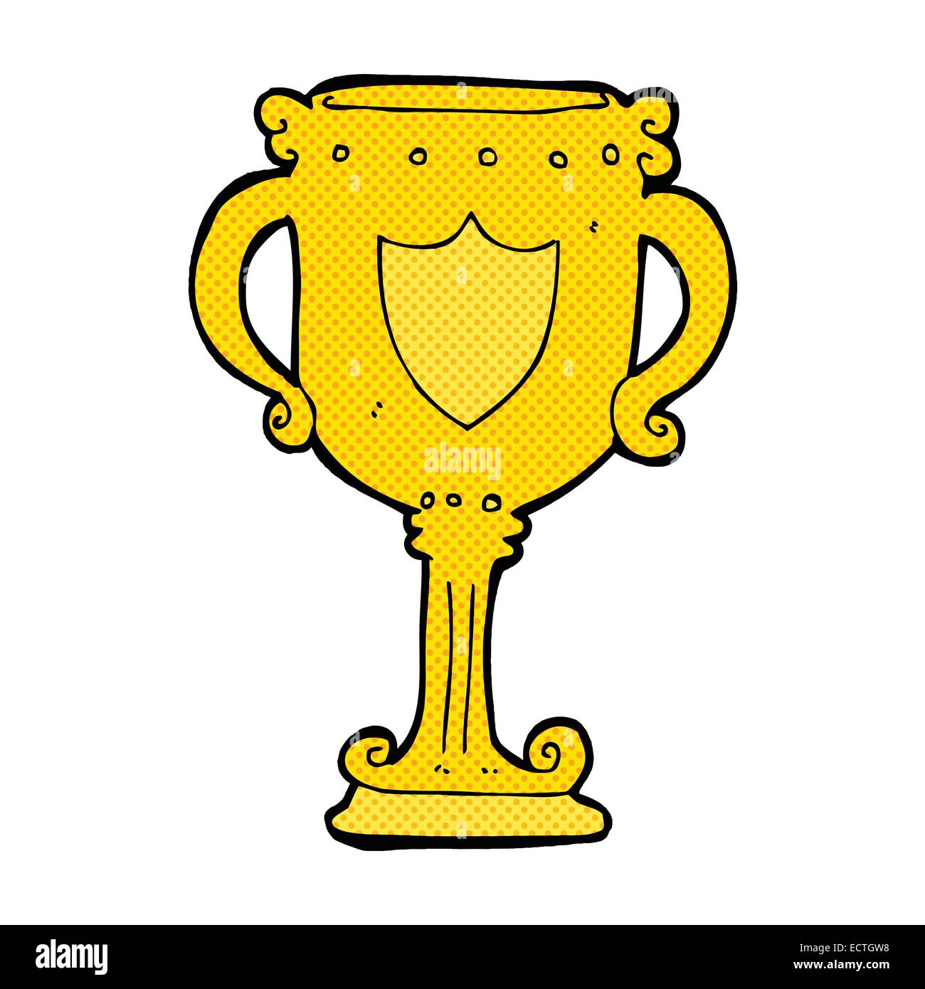 Trophy cup comic character hi-res stock photography and images - Alamy