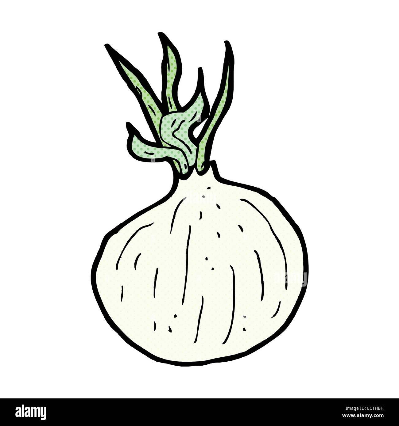 retro comic book style cartoon onion Stock Vector Image & Art - Alamy