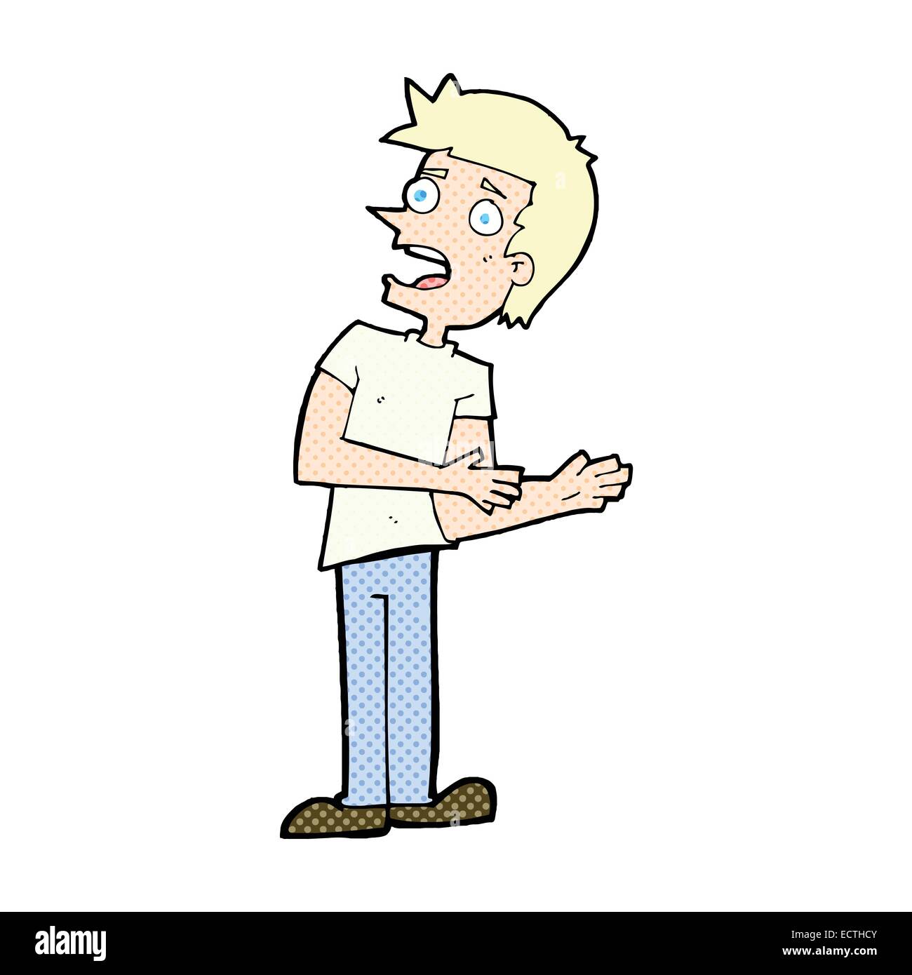 Excuses cartoon Cut Out Stock Images & Pictures - Alamy