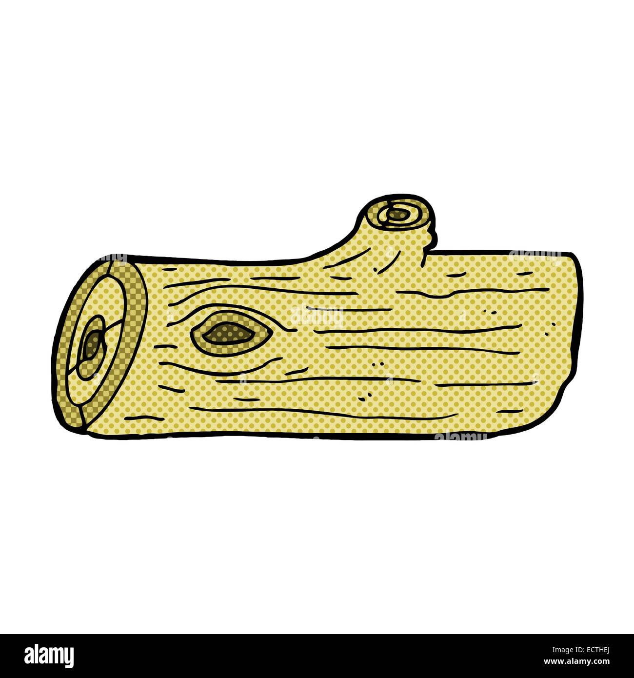 retro comic book style cartoon log Stock Vector Image & Art - Alamy