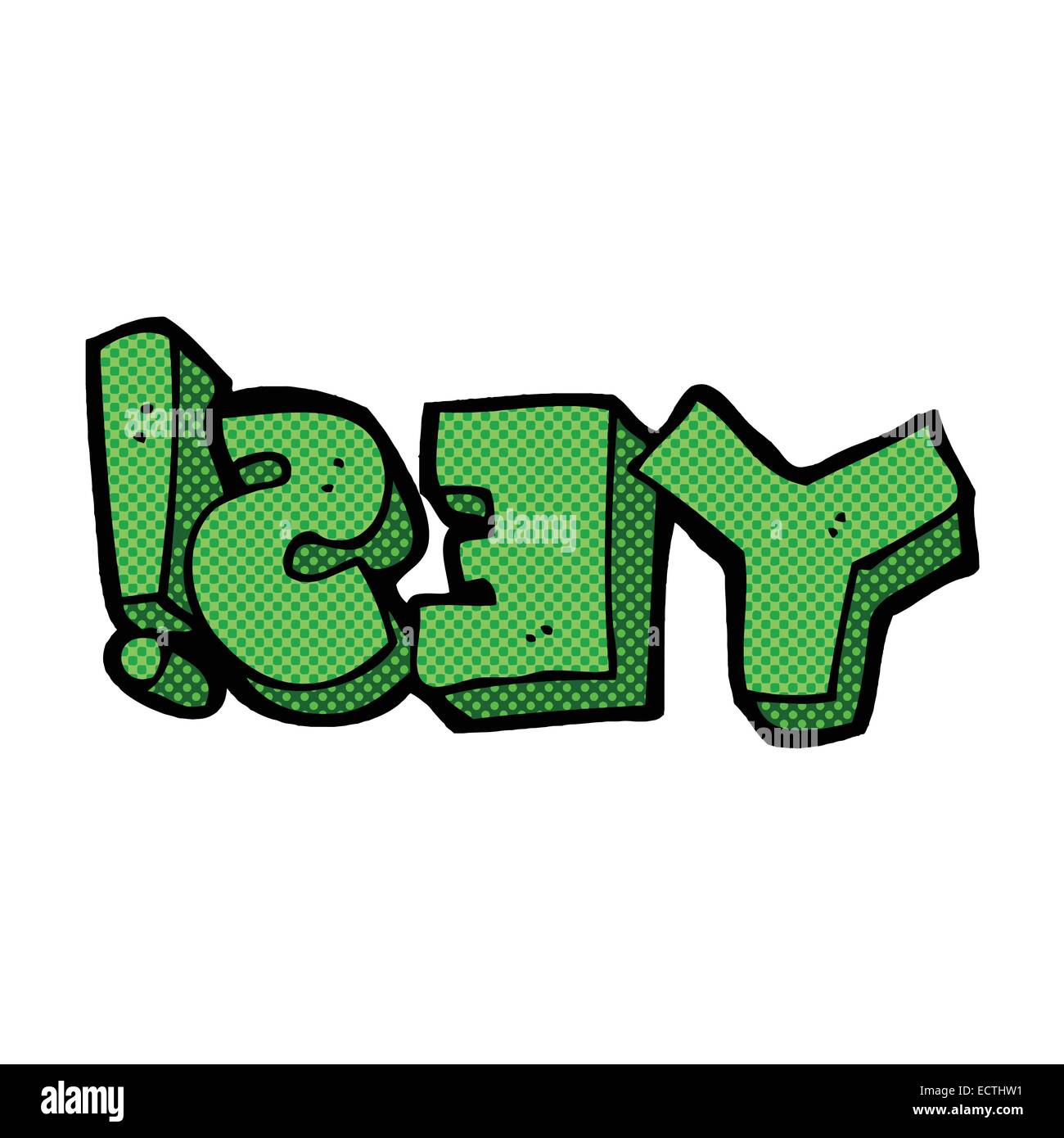 Yes comic book style word hi-res stock photography and images - Alamy