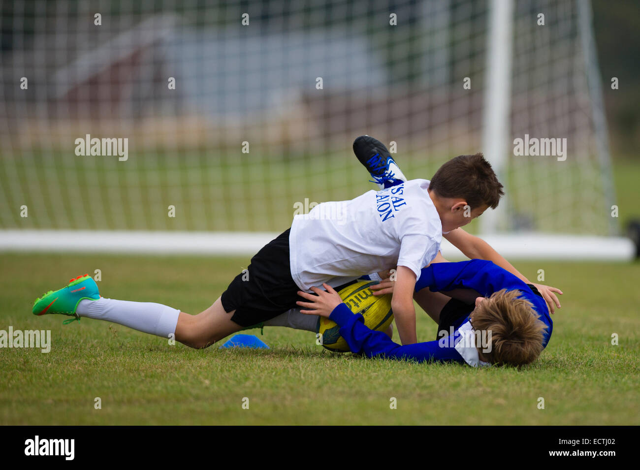 Secondary school PE - physical education Wales UK: games lesson - young ...