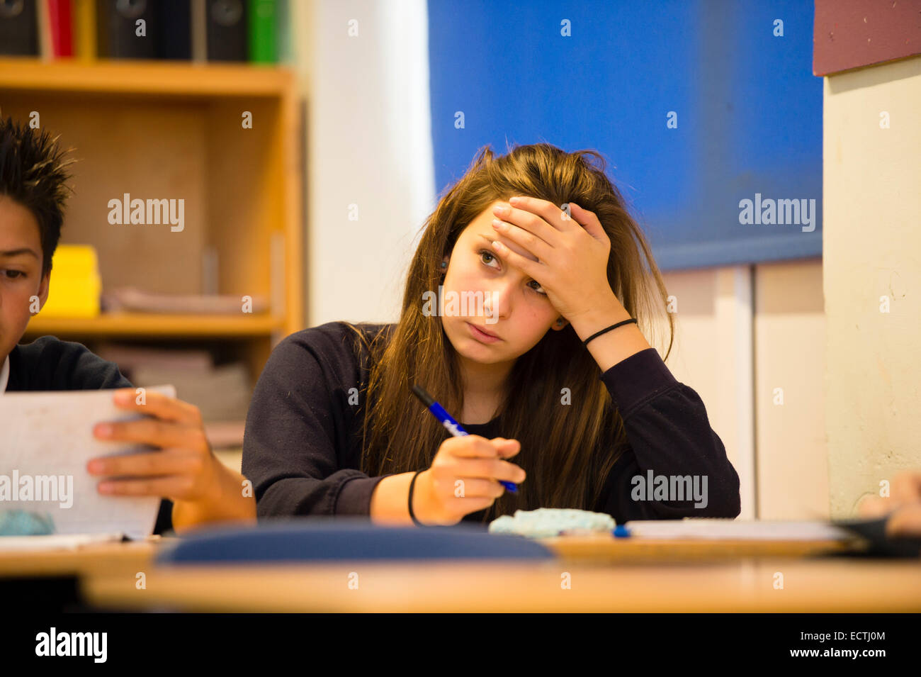 Confused High School Student