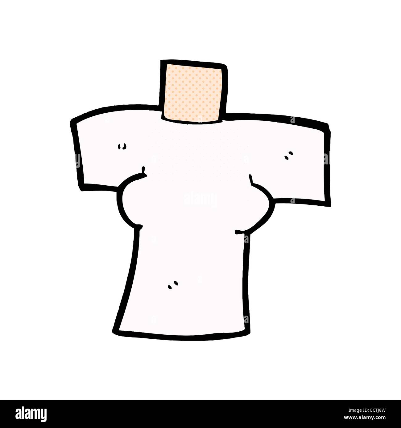 retro comic book style cartoon female body Stock Vector Image & Art - Alamy
