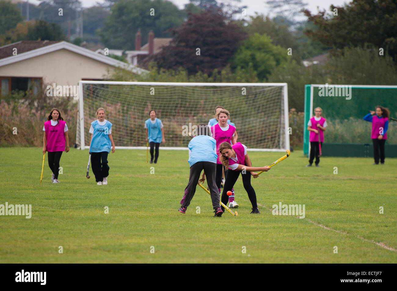 Uk teenagers sports field hi-res stock photography and images - Alamy