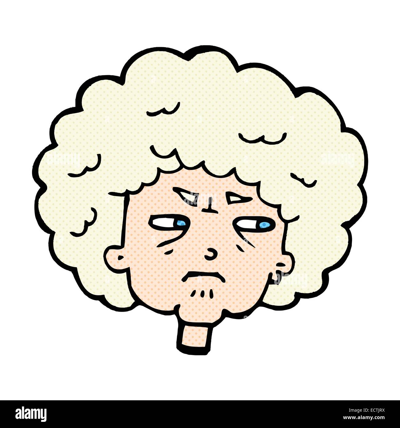 Bitter In The Face Cartoons