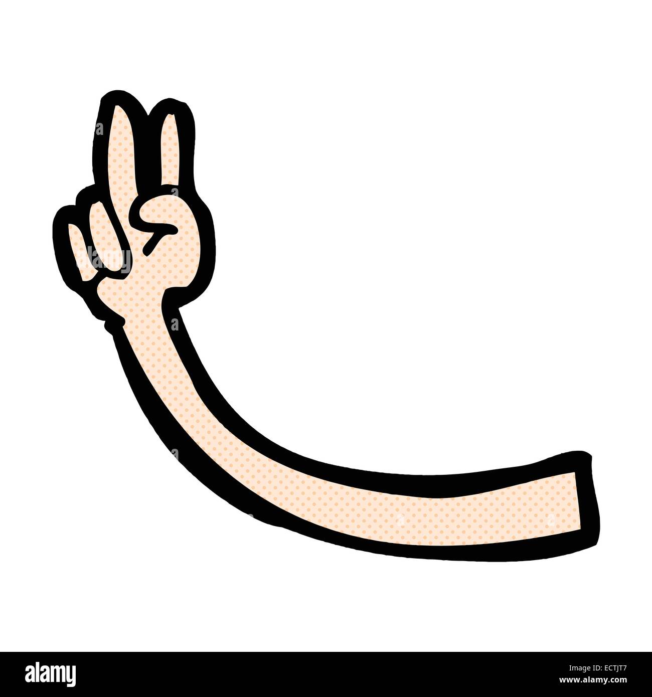 retro comic book style cartoon arm Stock Vector Image & Art - Alamy