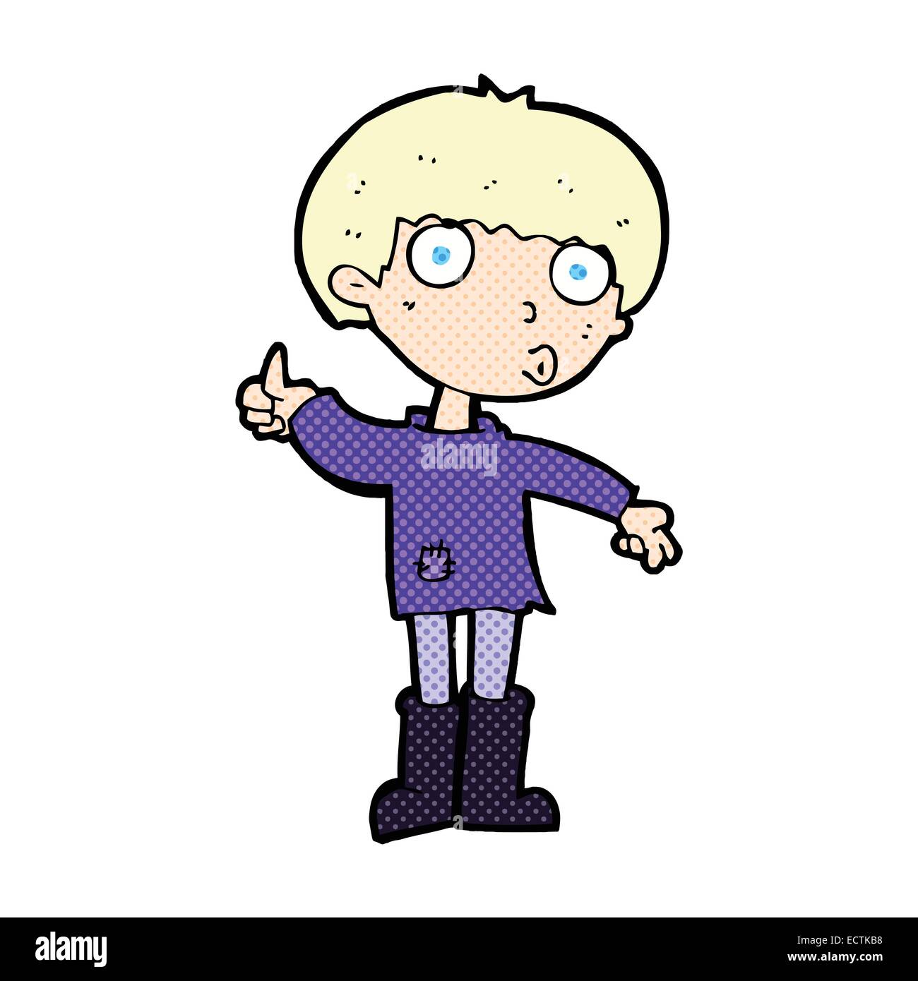 carton boy asking question Stock Vector Image & Art - Alamy