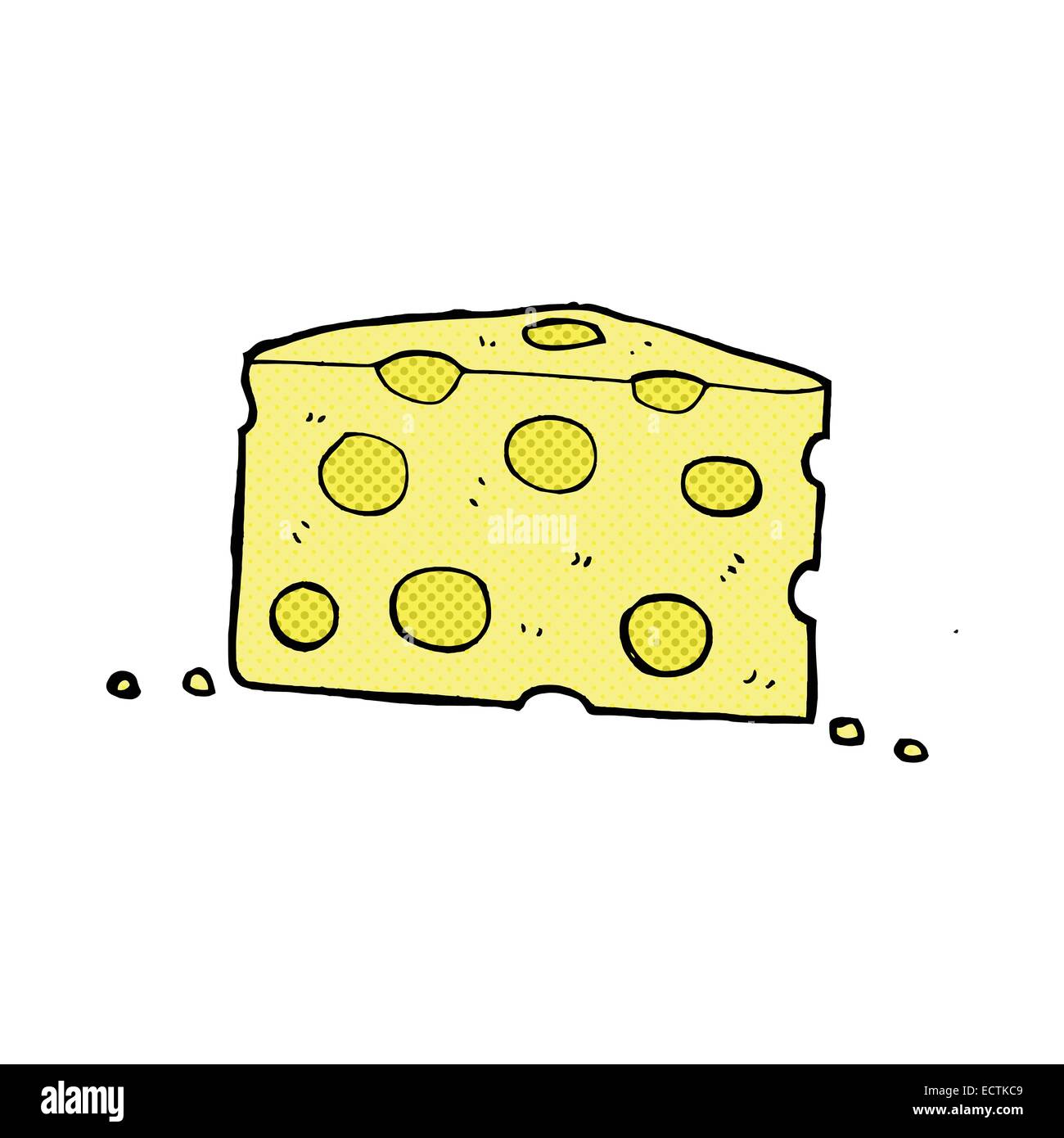 retro comic book style cartoon cheese Stock Vector Image & Art - Alamy