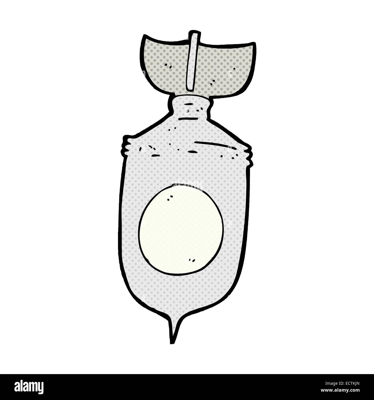 retro comic book style cartoon bomb Stock Vector Image & Art - Alamy