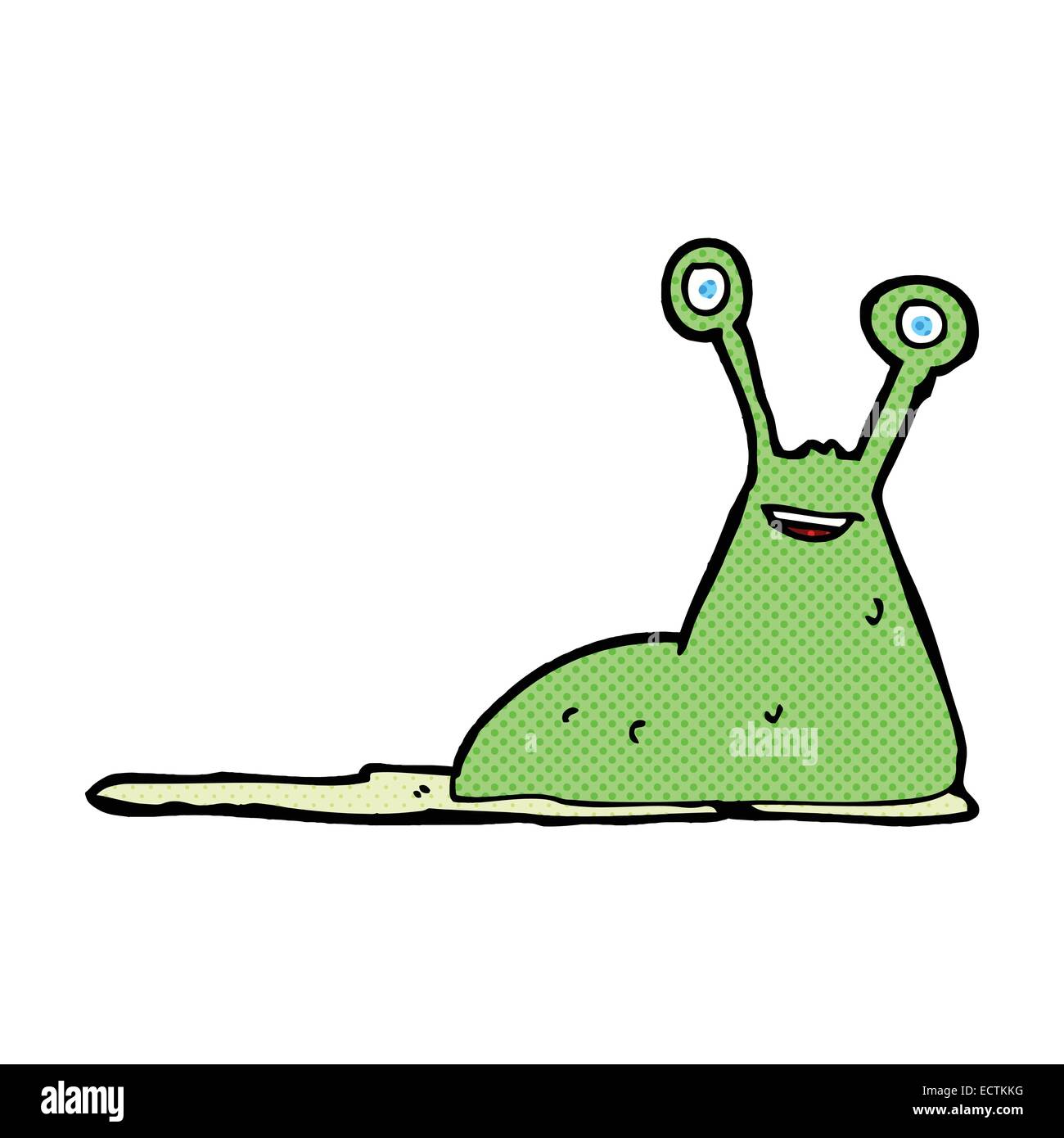 retro comic book style cartoon slug Stock Vector Image & Art - Alamy