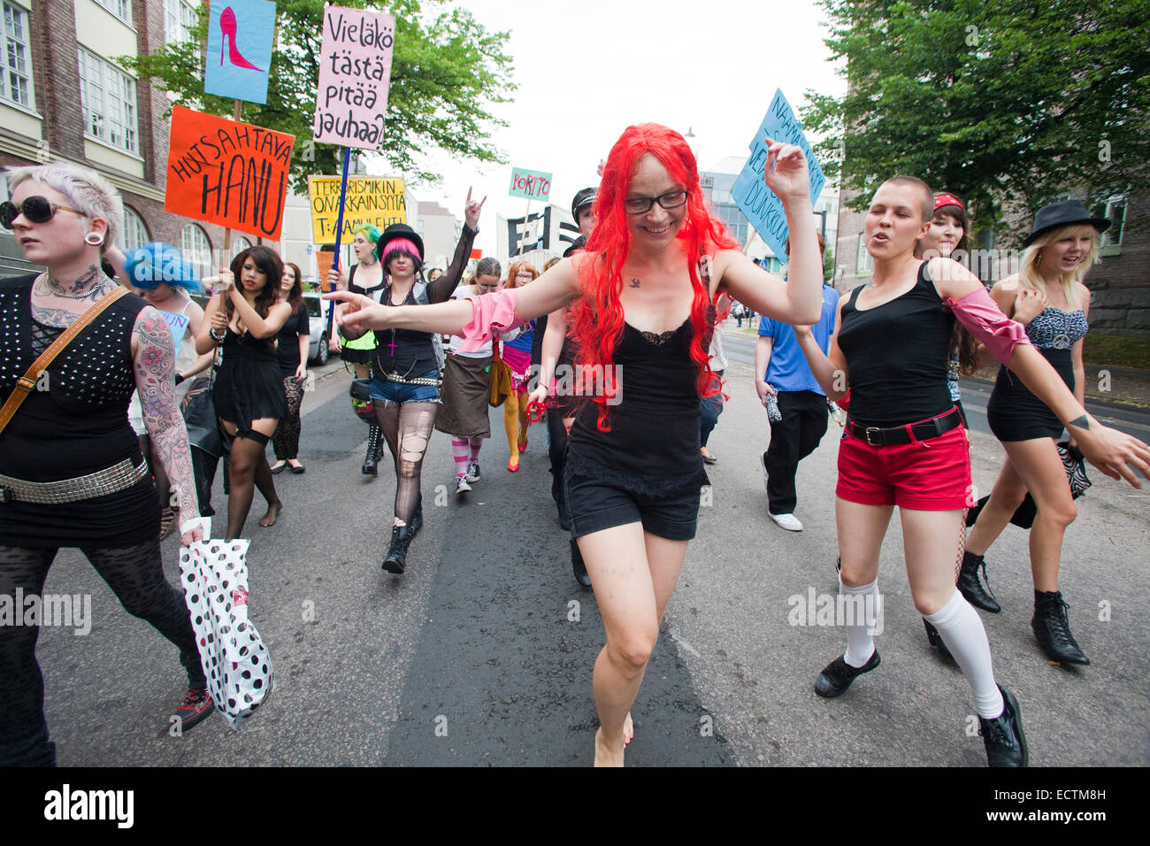 Feminist protest protests hi-res stock photography and images - Alamy