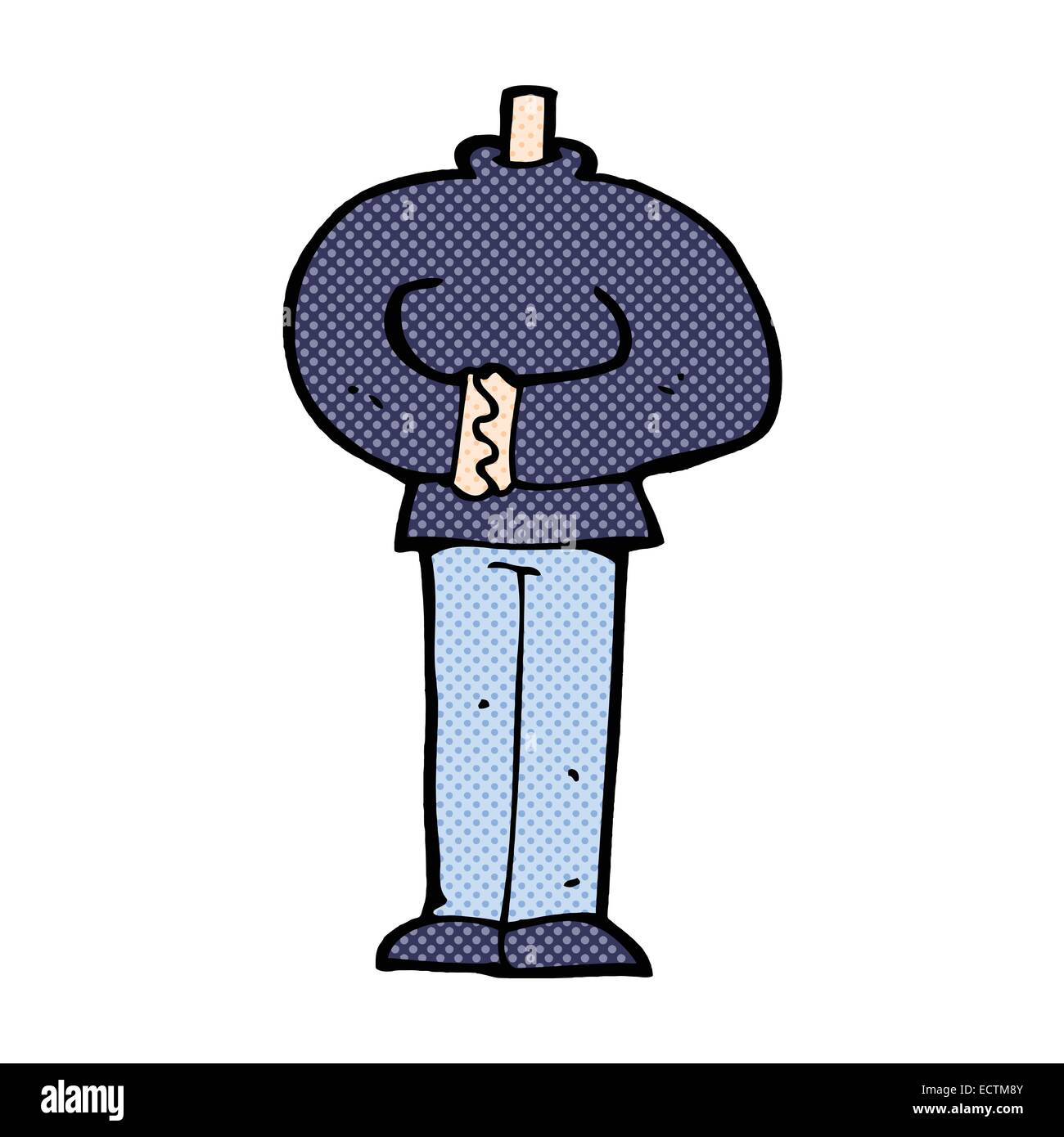 retro comic book style cartoon body (mix and match retro comic book ...