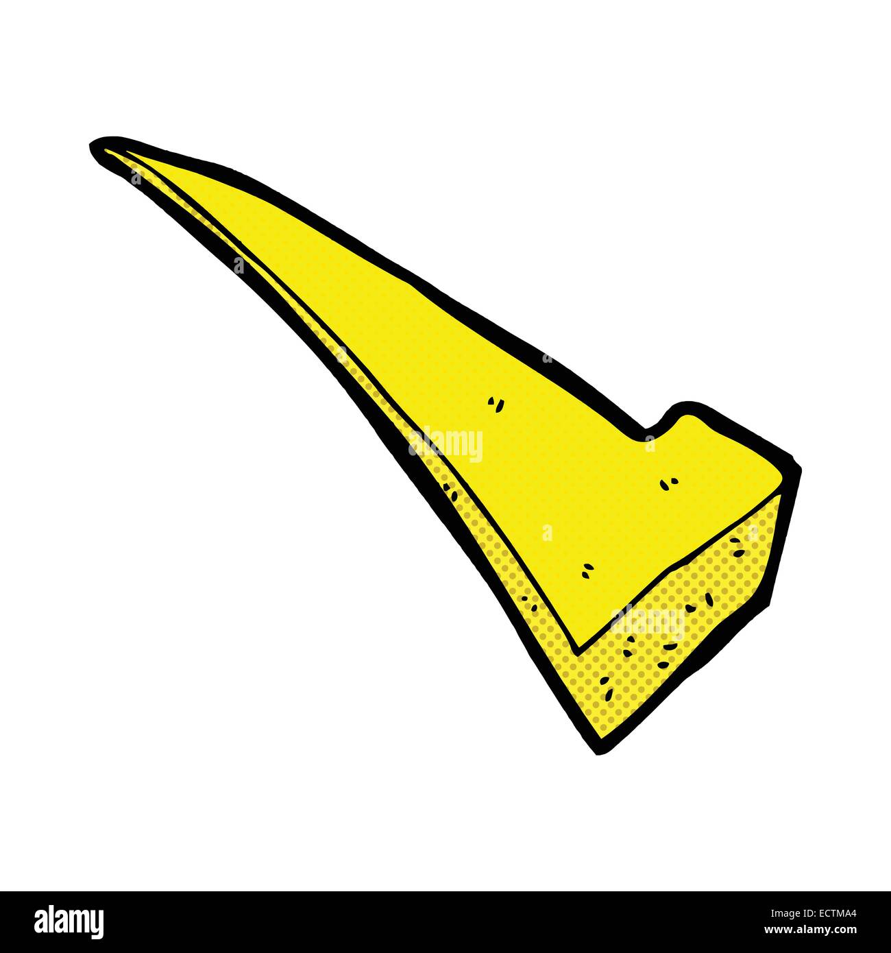 retro comic book style cartoon tick symbol Stock Vector Image & Art - Alamy