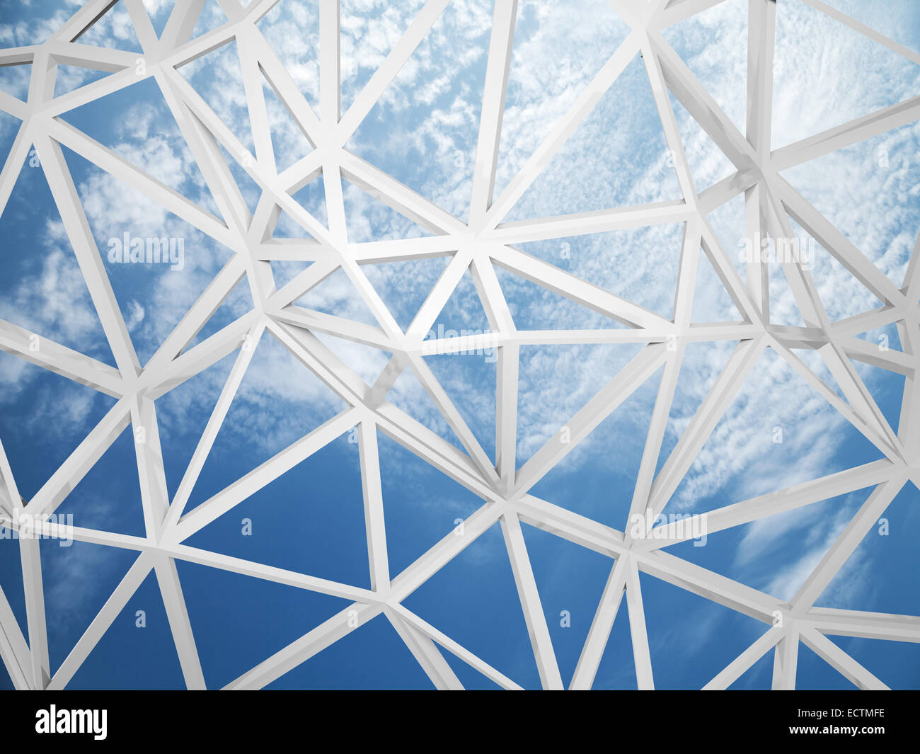 Triangles frame hi-res stock photography and images - Alamy