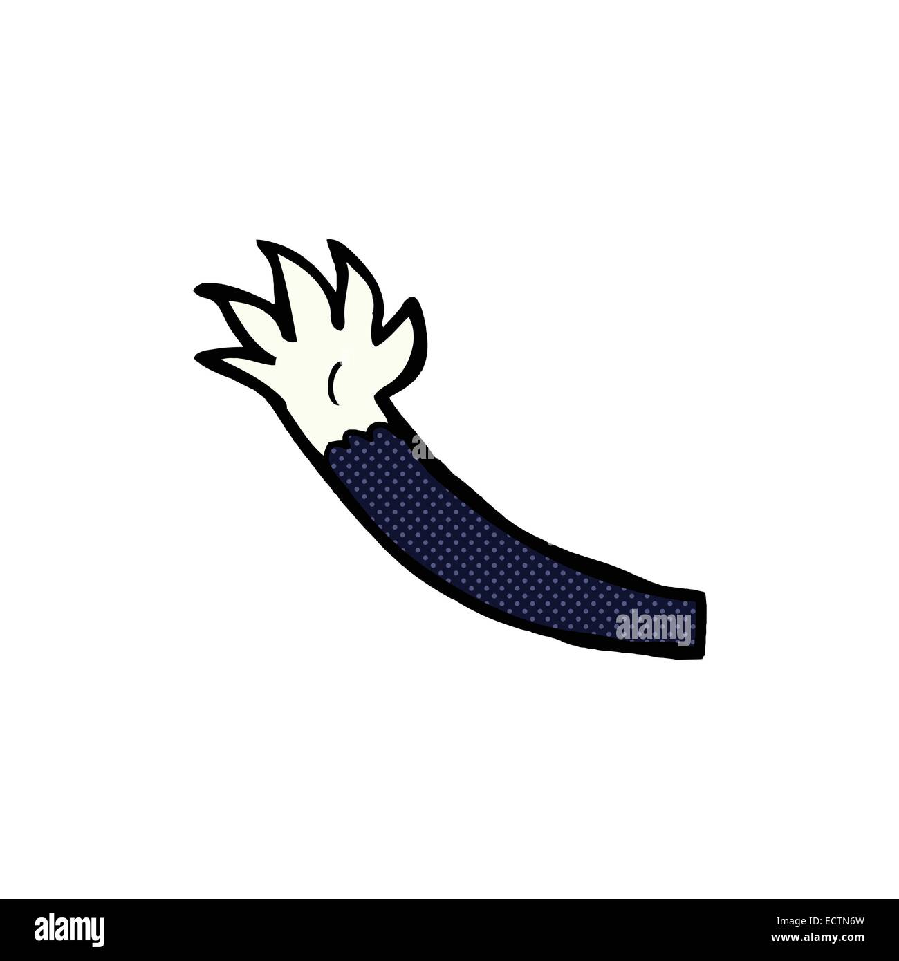 retro comic book style cartoon halloween vampire arm Stock Vector Image ...