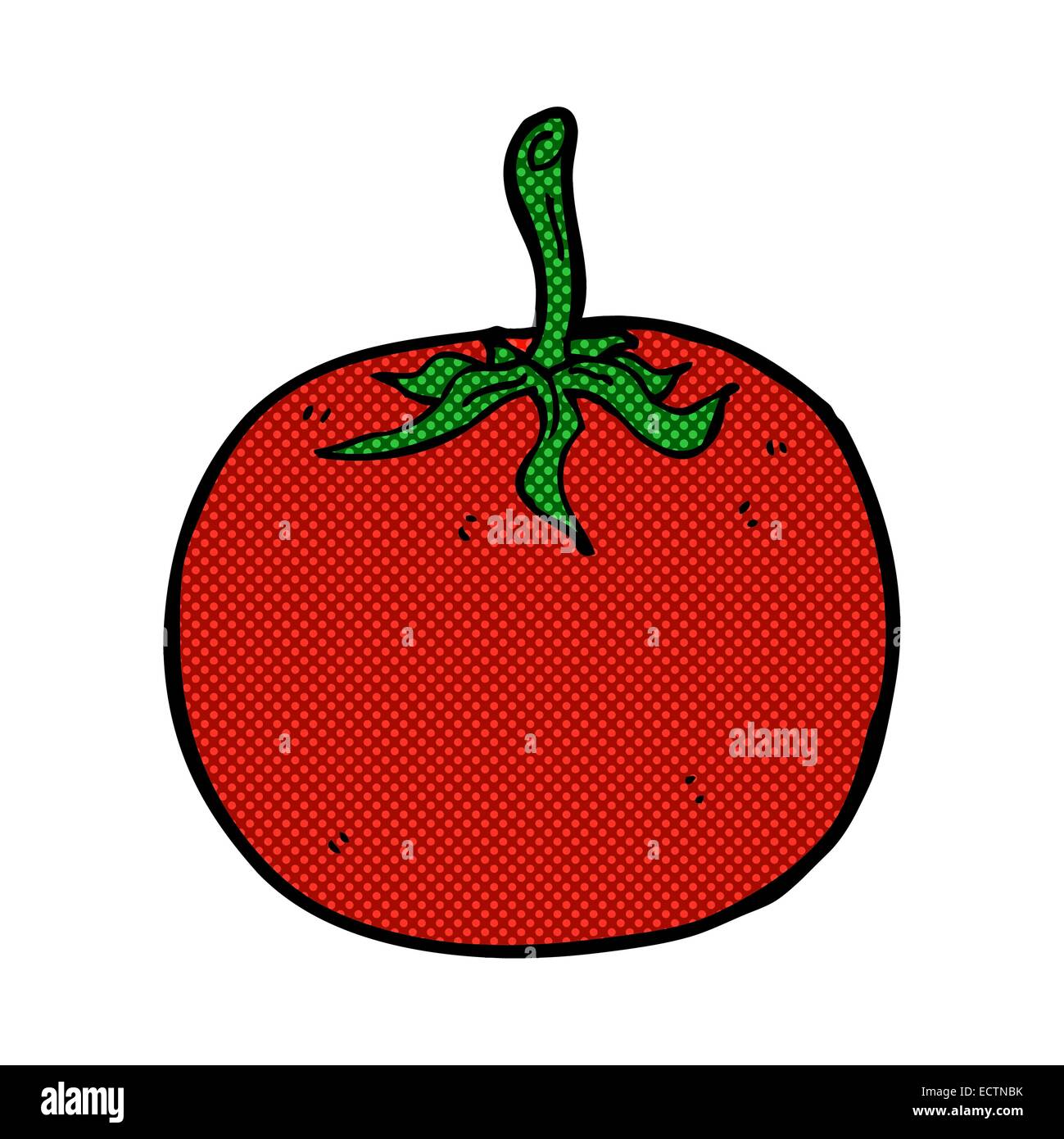 retro comic book style cartoon tomato Stock Vector Image & Art - Alamy