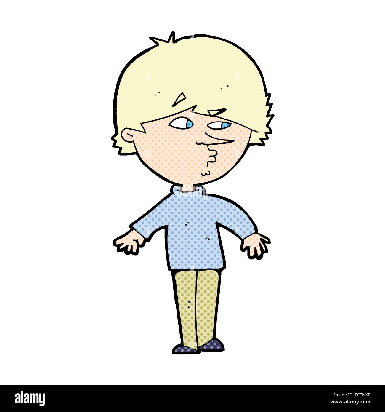 Man looking over shoulder Stock Vector Images - Alamy