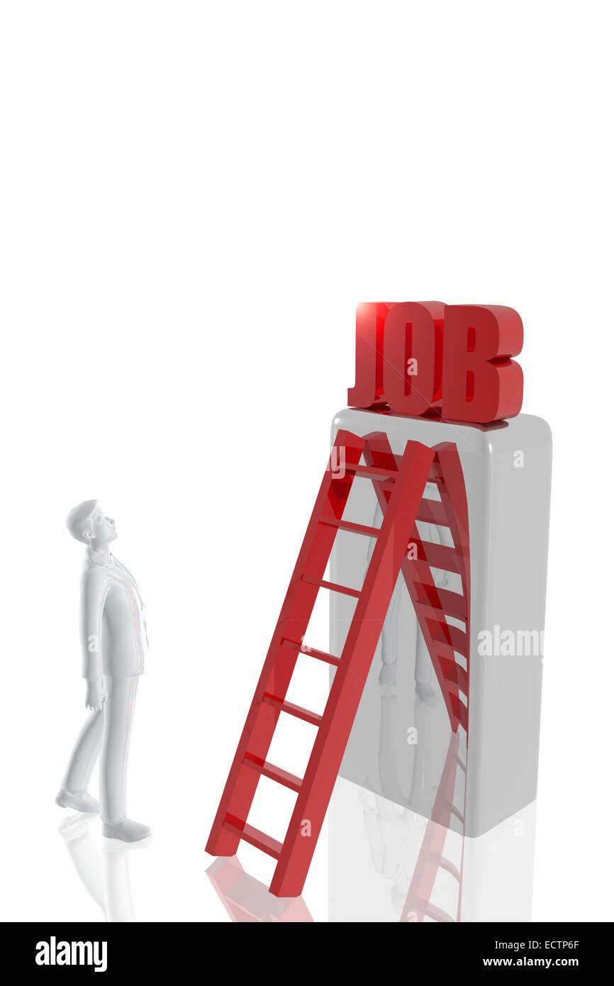 Person searching for a job Stock Photo - Alamy