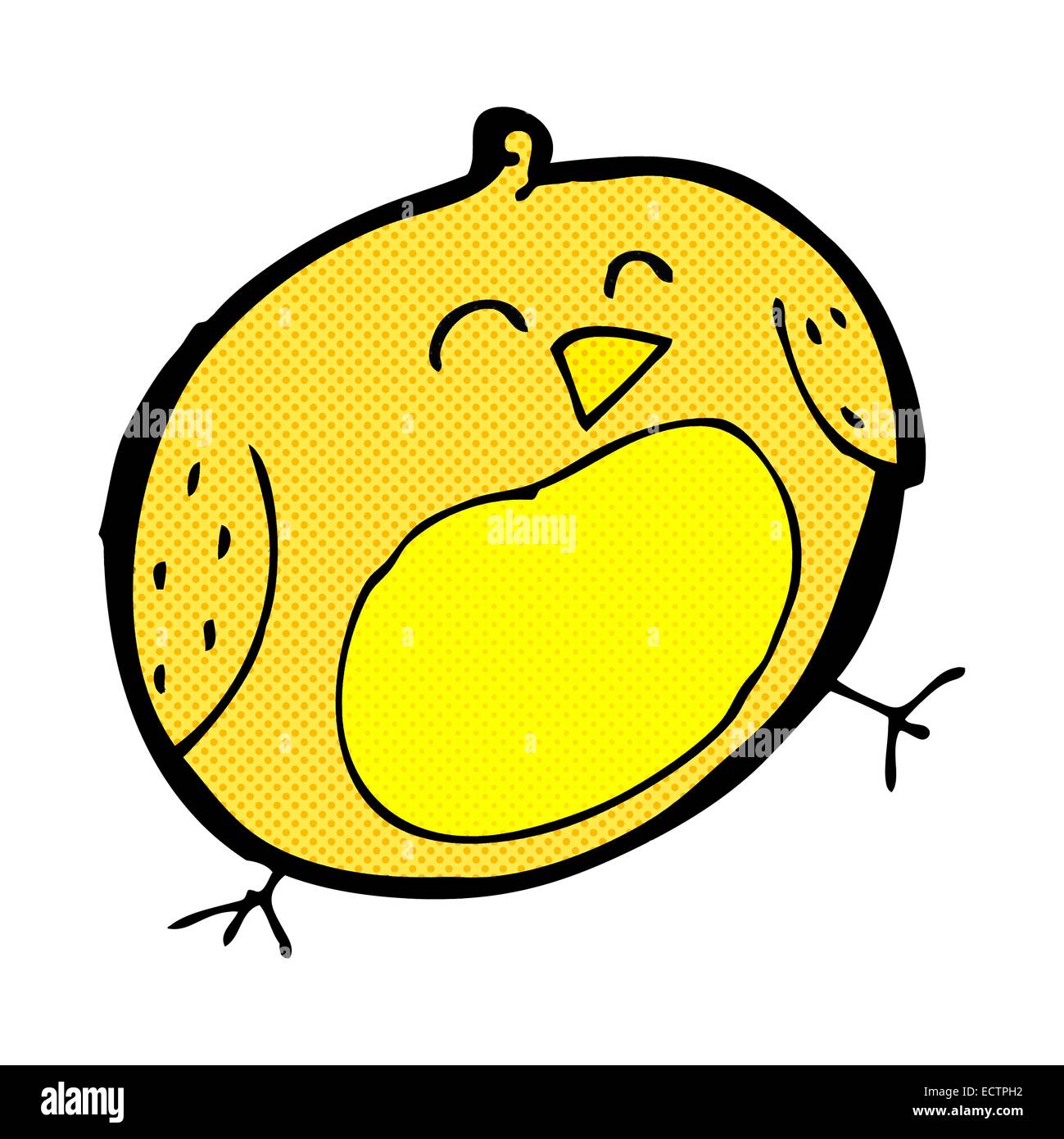 retro comic book style cartoon bird Stock Vector Image & Art - Alamy