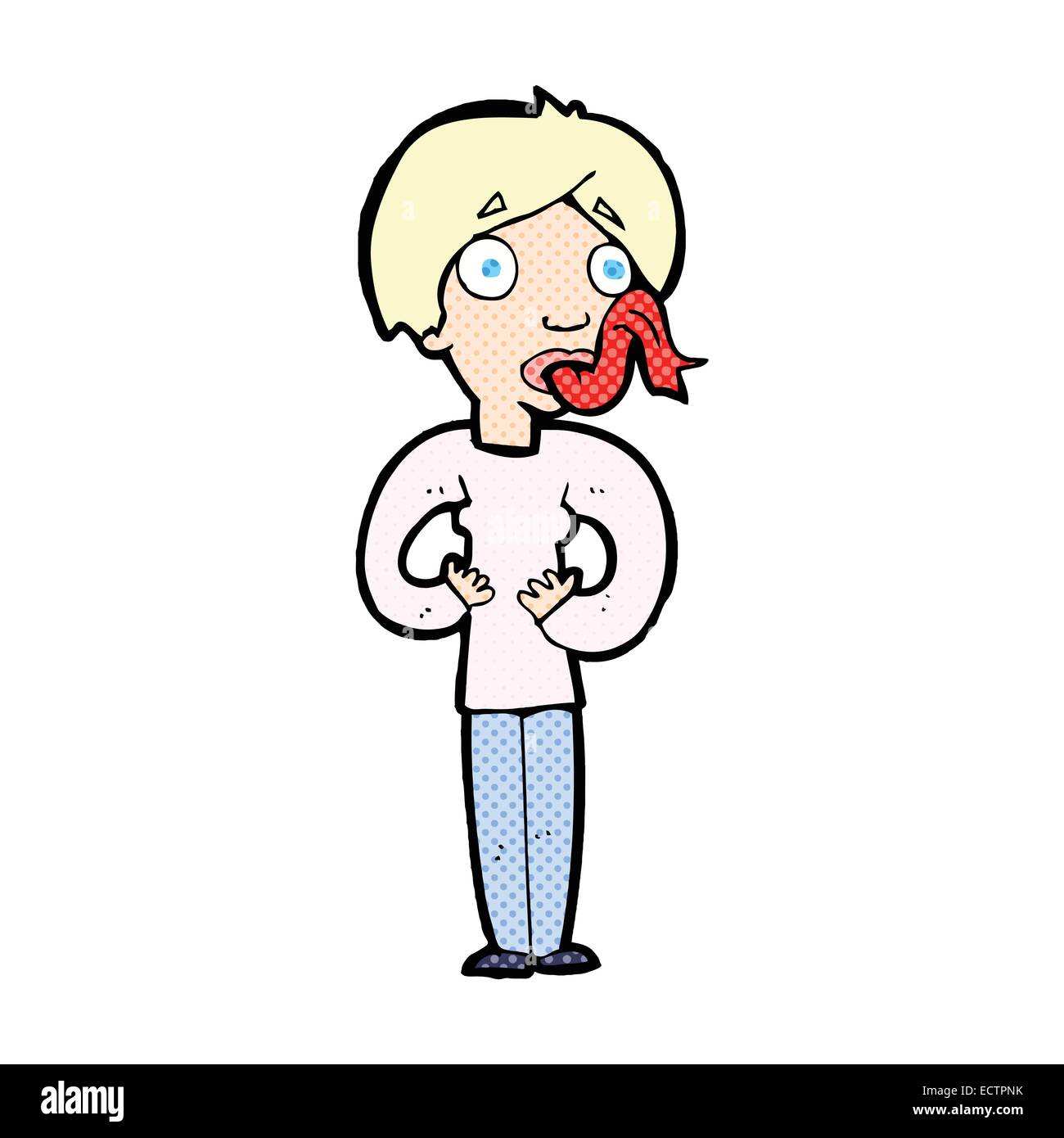 Woman forked tongue hi-res stock photography and images - Alamy