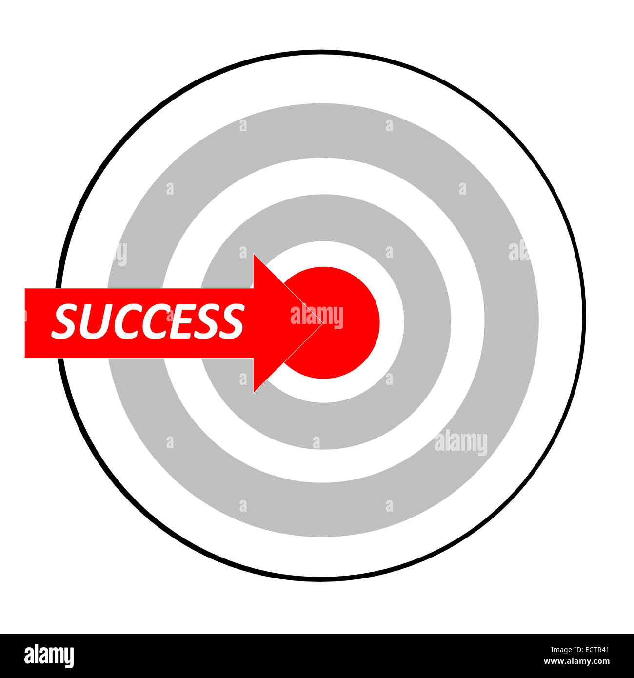 Red arrow in a red circle hi-res stock photography and images - Alamy